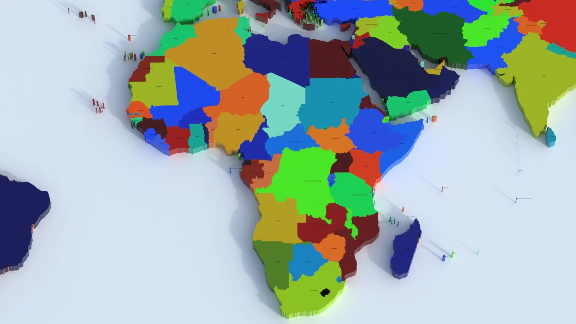 World Map - FlippedNormals