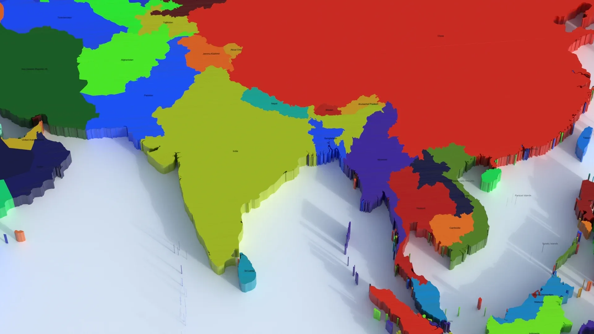 World Map - FlippedNormals