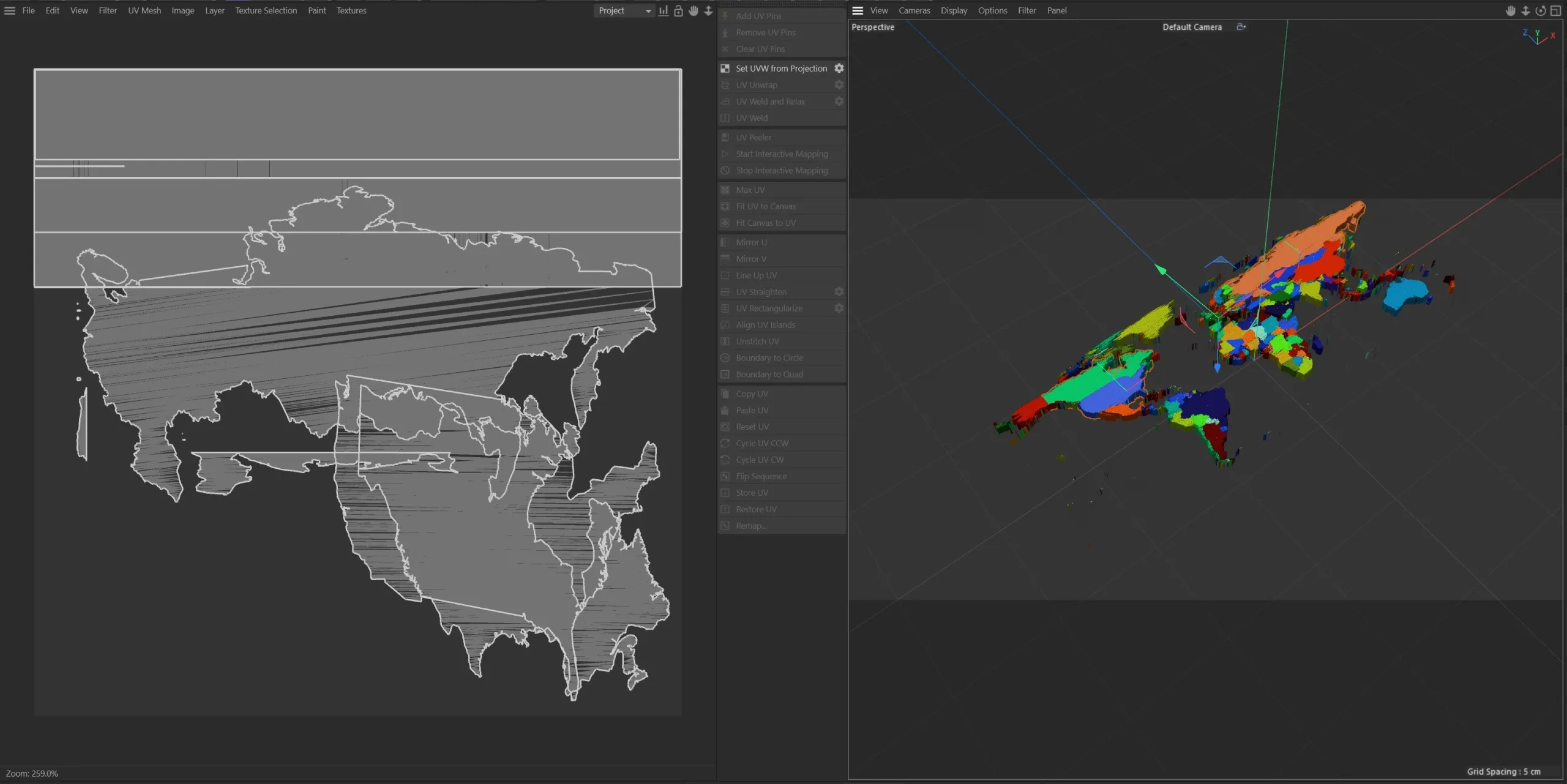 World Map - FlippedNormals
