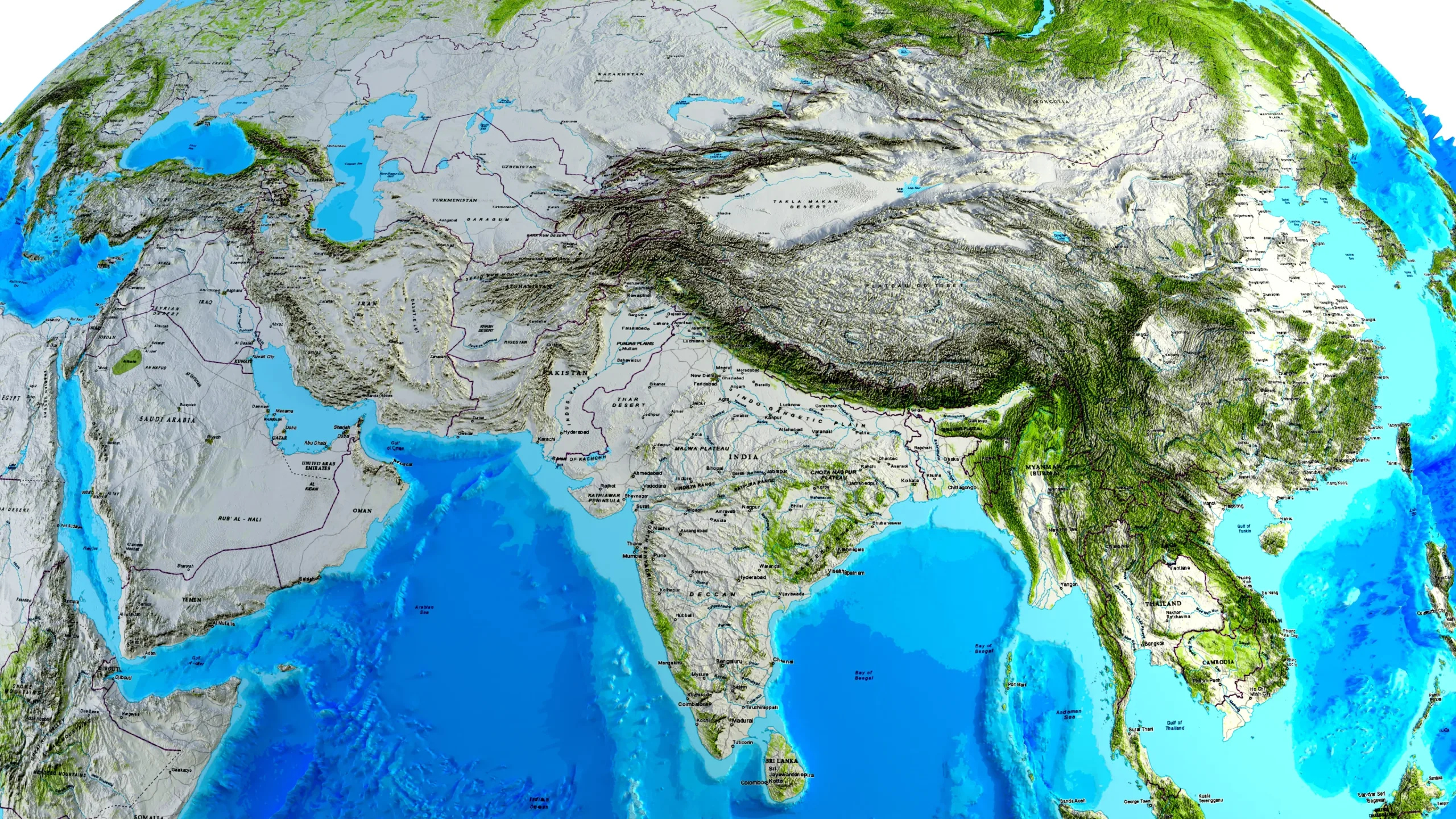 Earth Map Globe - FlippedNormals