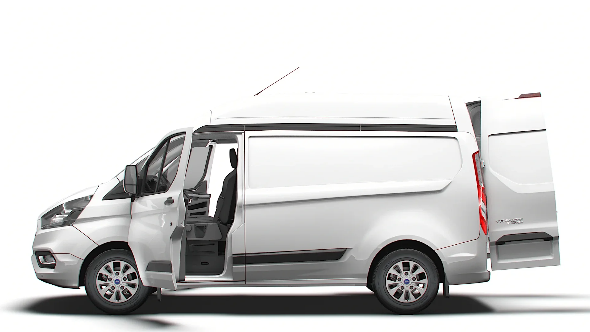 Ford Transit Custom L1H2 HQInterior - FlippedNormals