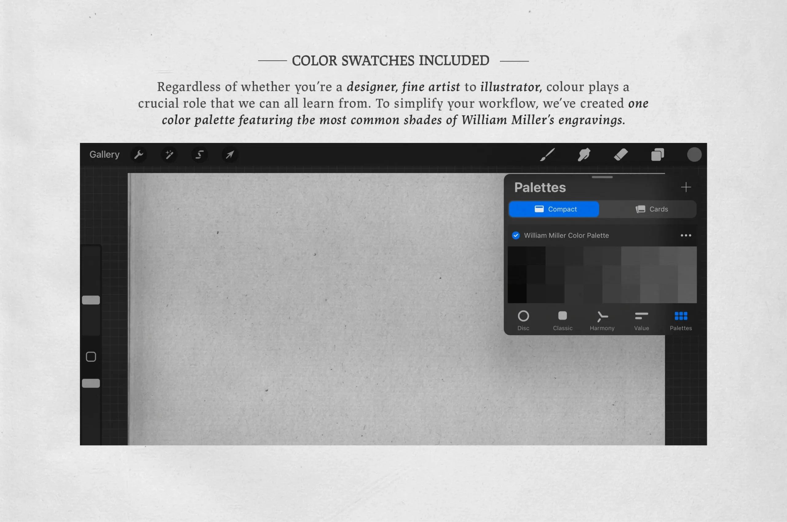 William Miller Procreate Kit (Procreate - FlippedNormals