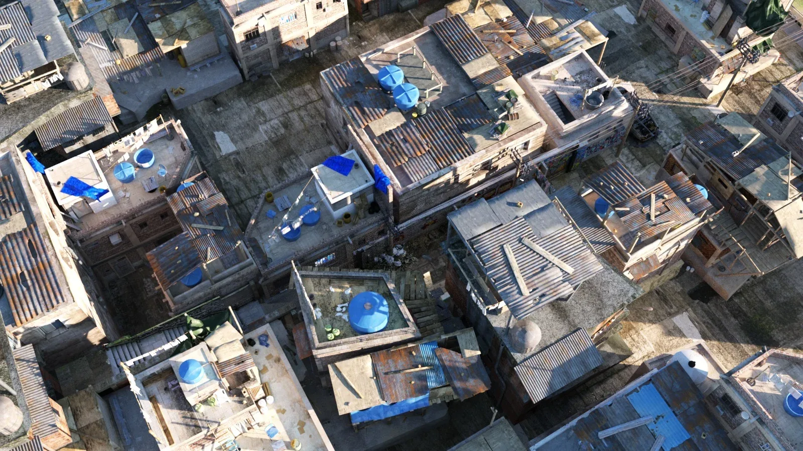 Urban Slums for DAZ - FlippedNormals