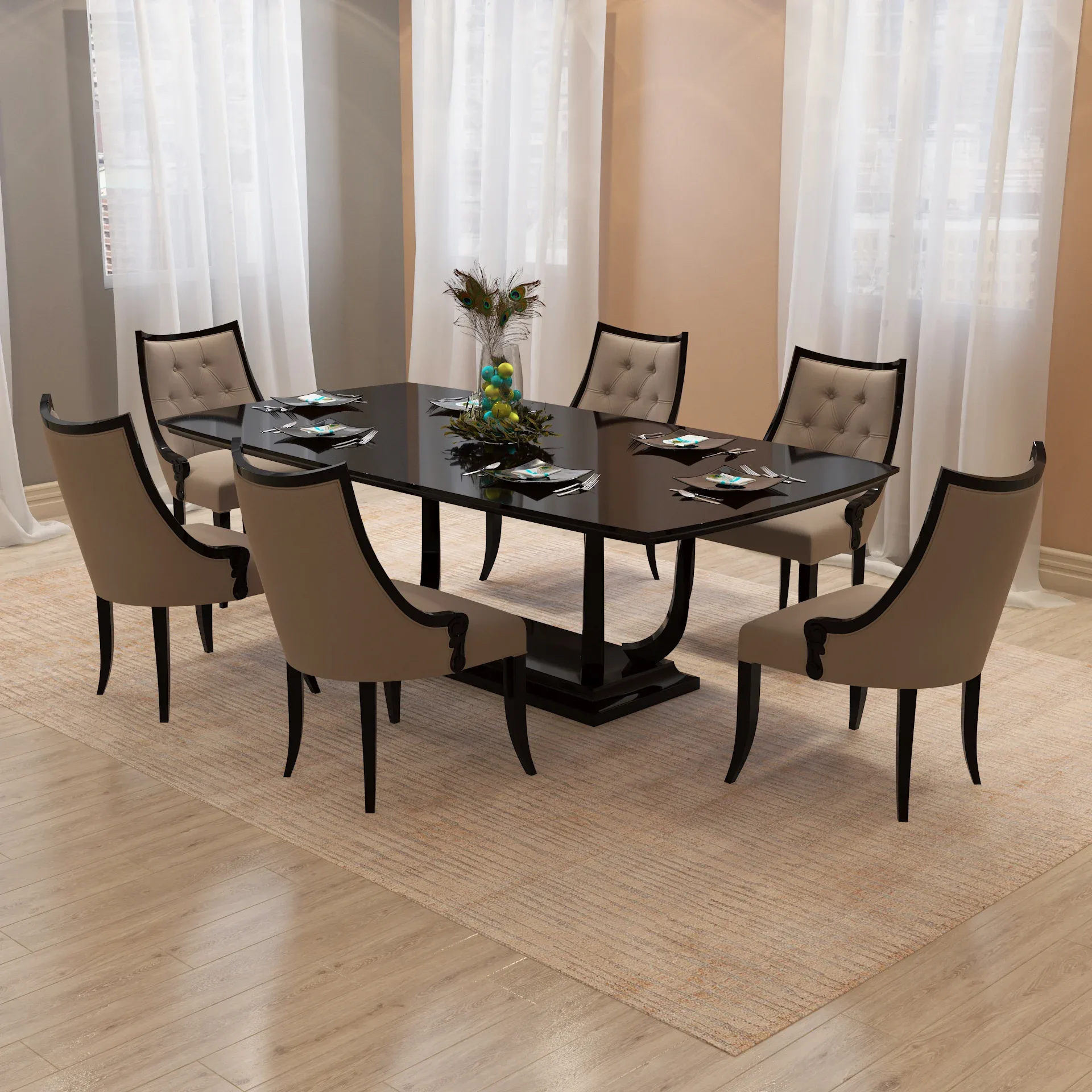 Dining Table 001 - FlippedNormals
