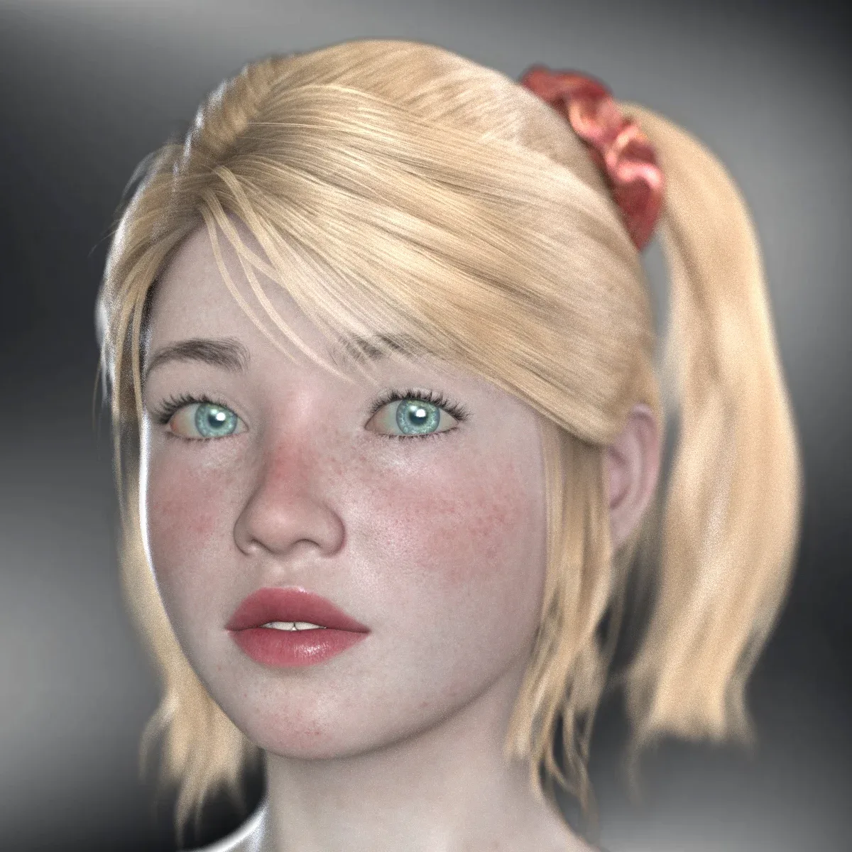 Lily Character Morph For G8 and - FlippedNormals