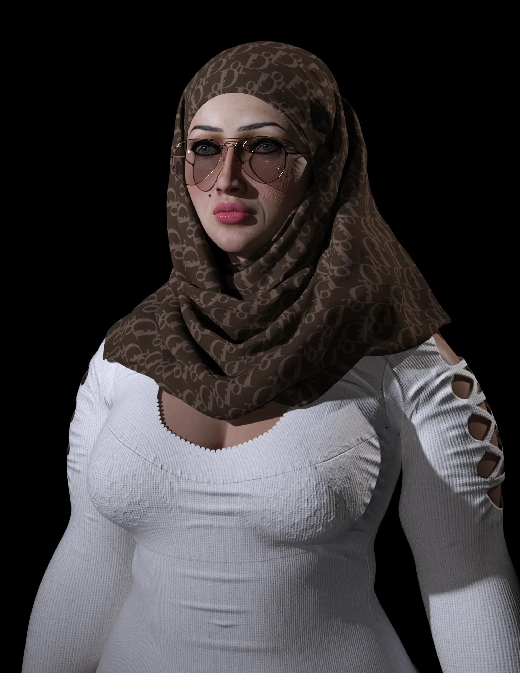 Modern Hijab for G8F & G8.1F - FlippedNormals