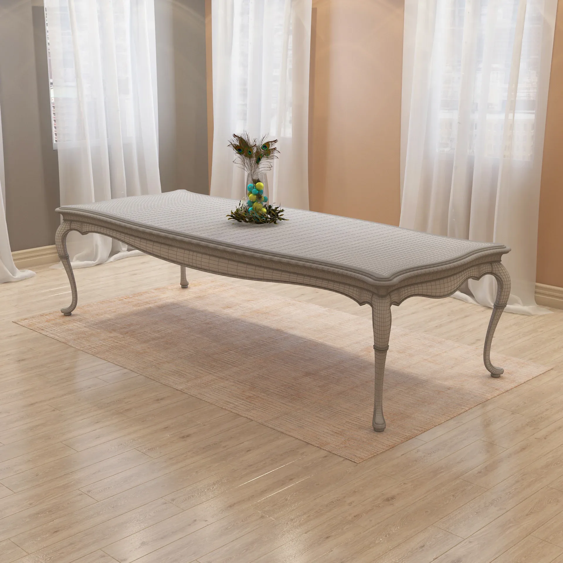 Dining Table 002 - FlippedNormals