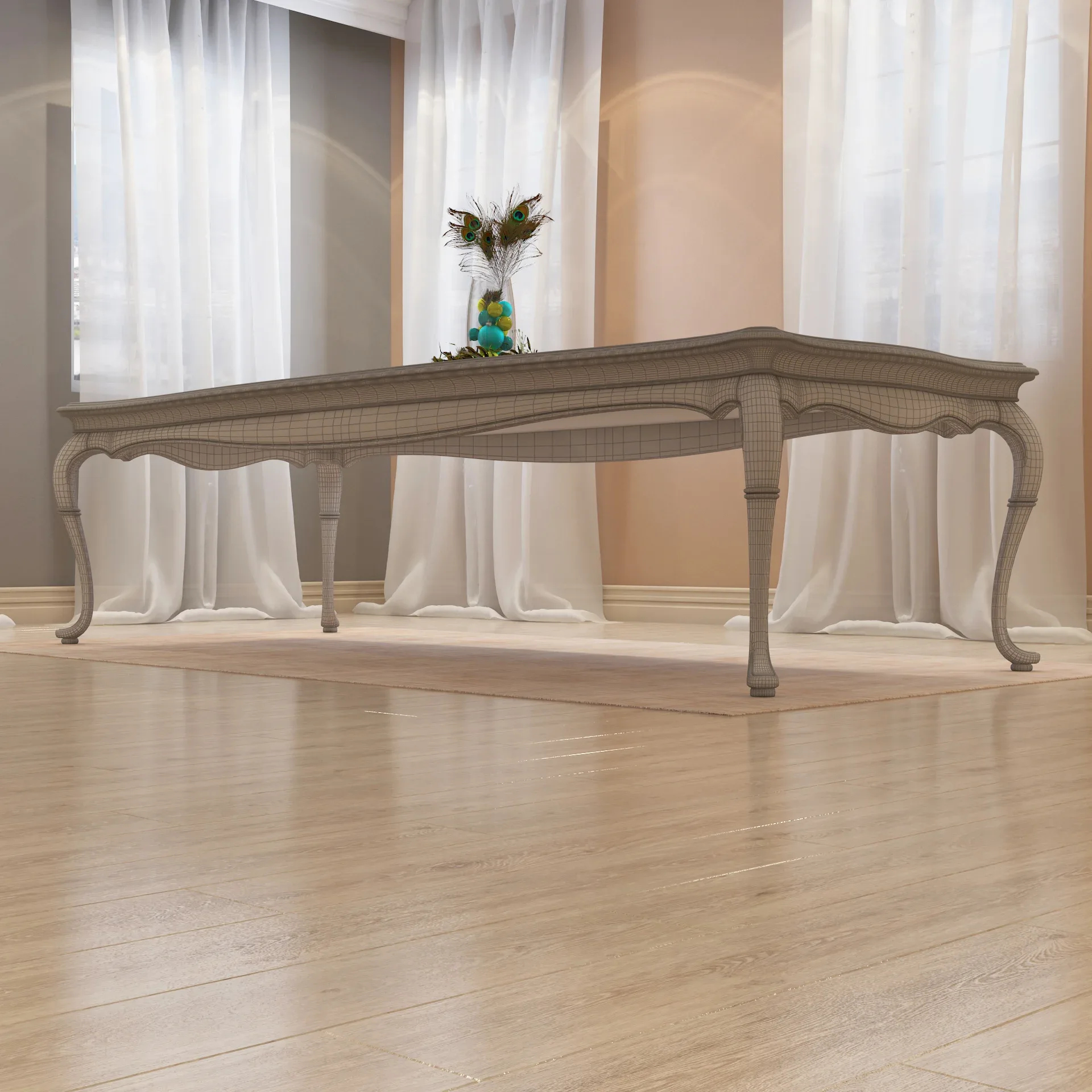 Dining Table 002 - FlippedNormals