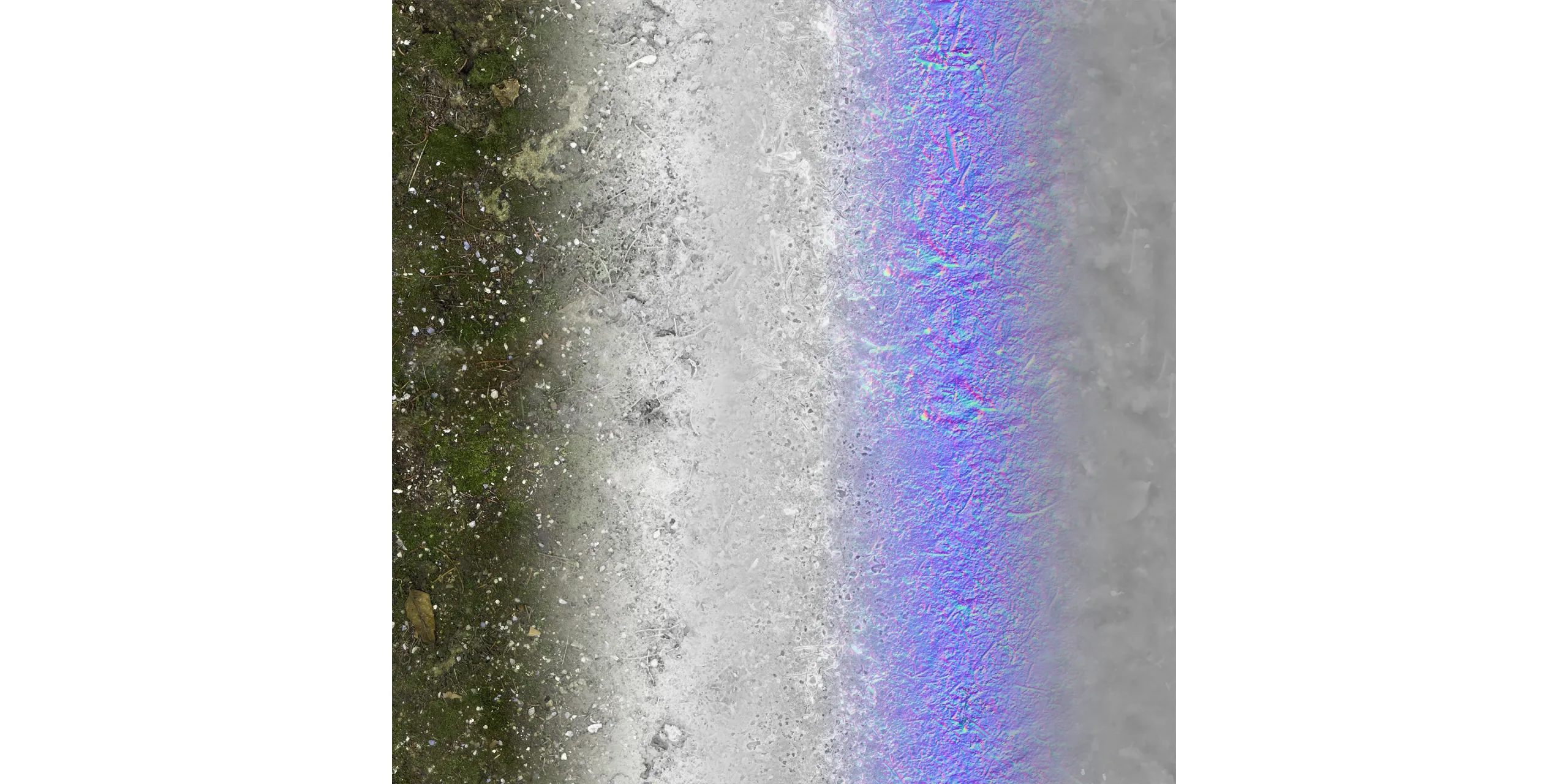 Ground Green - Moss 01 - Scanned - FlippedNormals