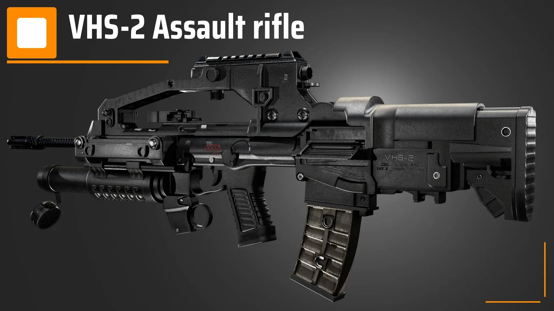 VHS-2 Assault Rifle - FlippedNormals