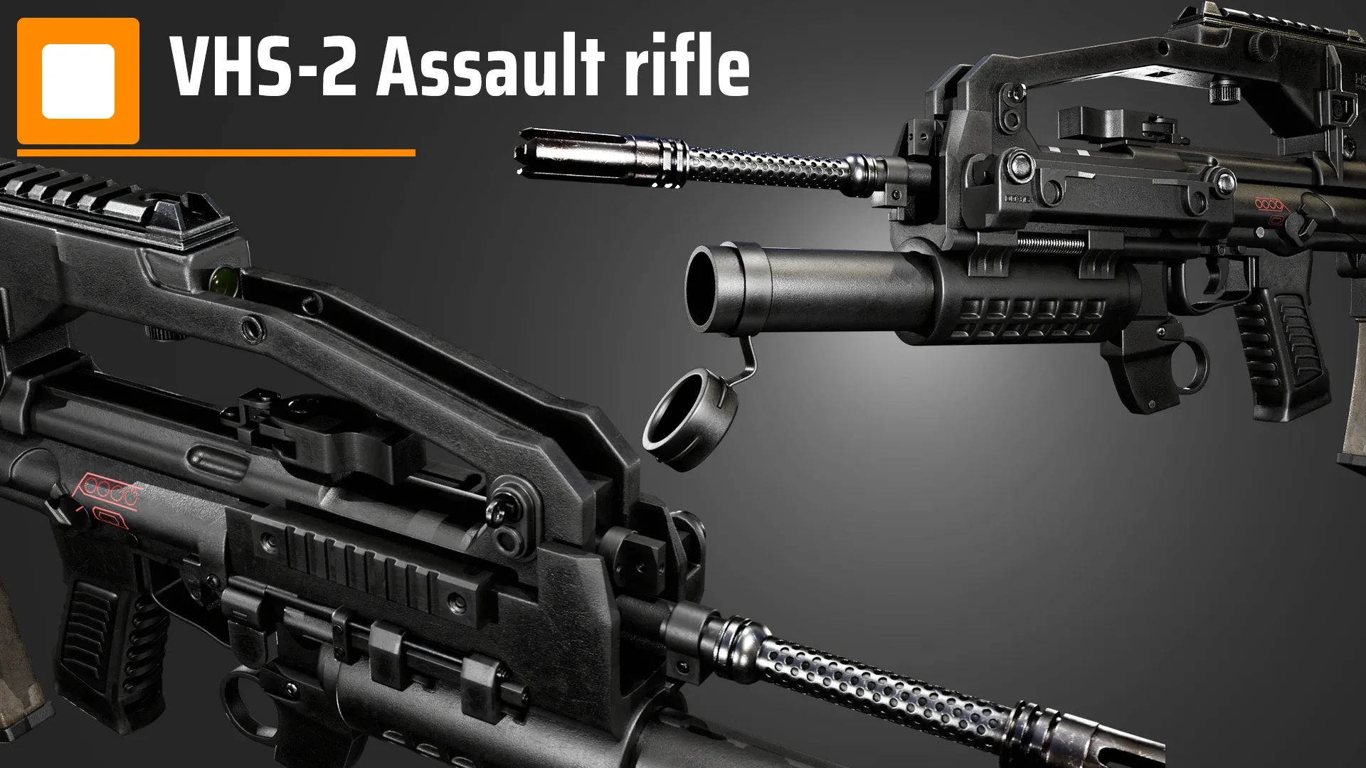 VHS-2 Assault Rifle - FlippedNormals