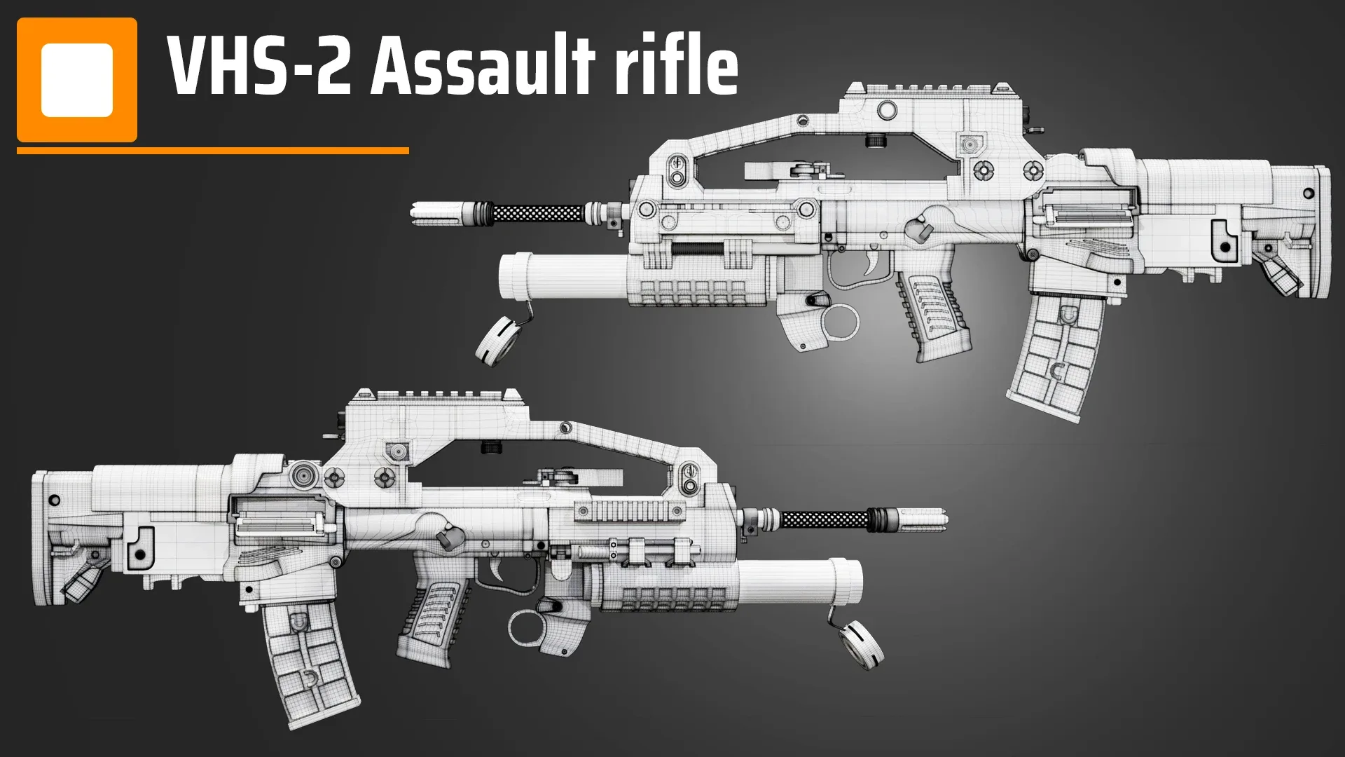 VHS-2 Assault Rifle - FlippedNormals