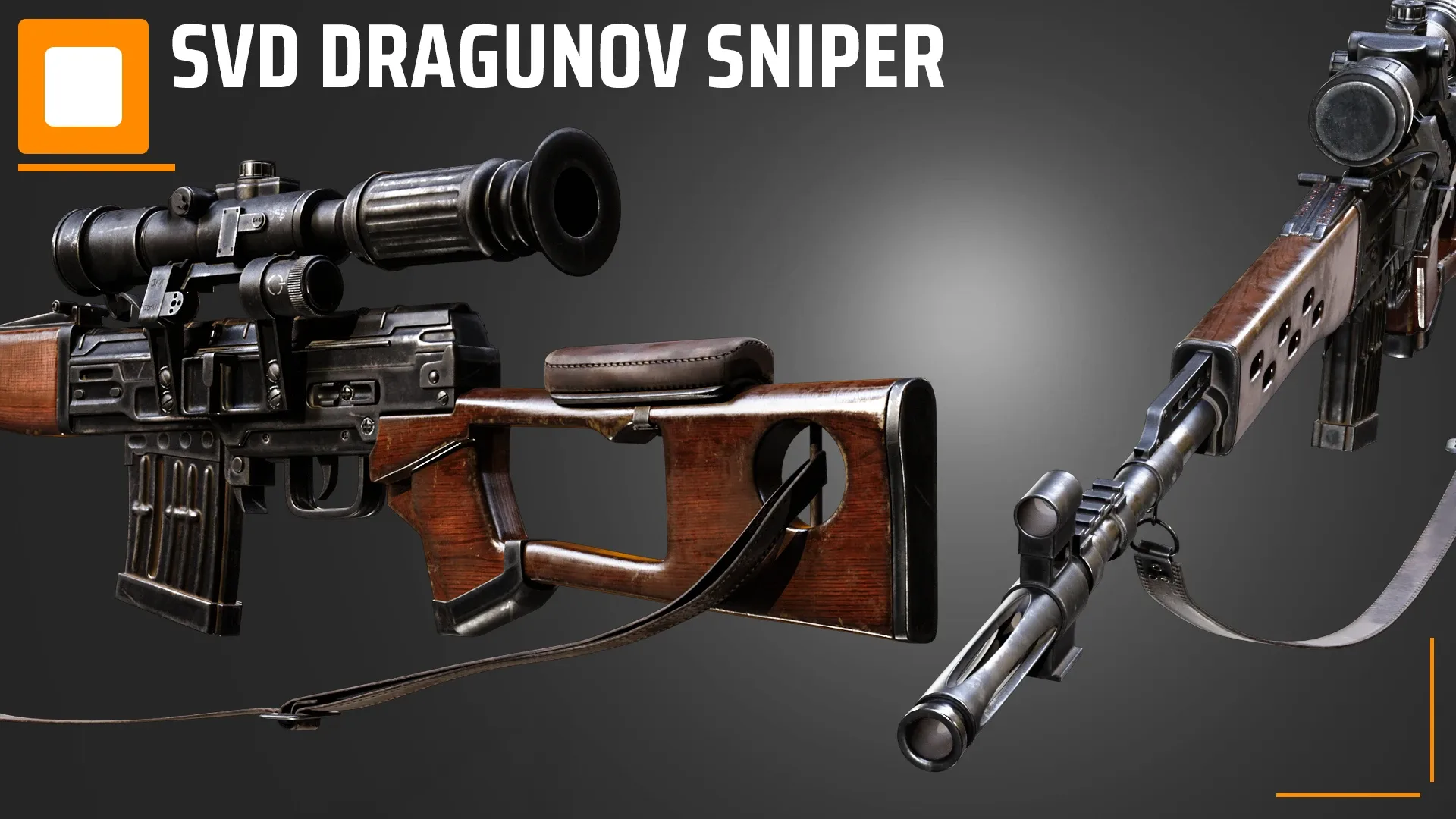 SVD Dragunov Sniper - FlippedNormals
