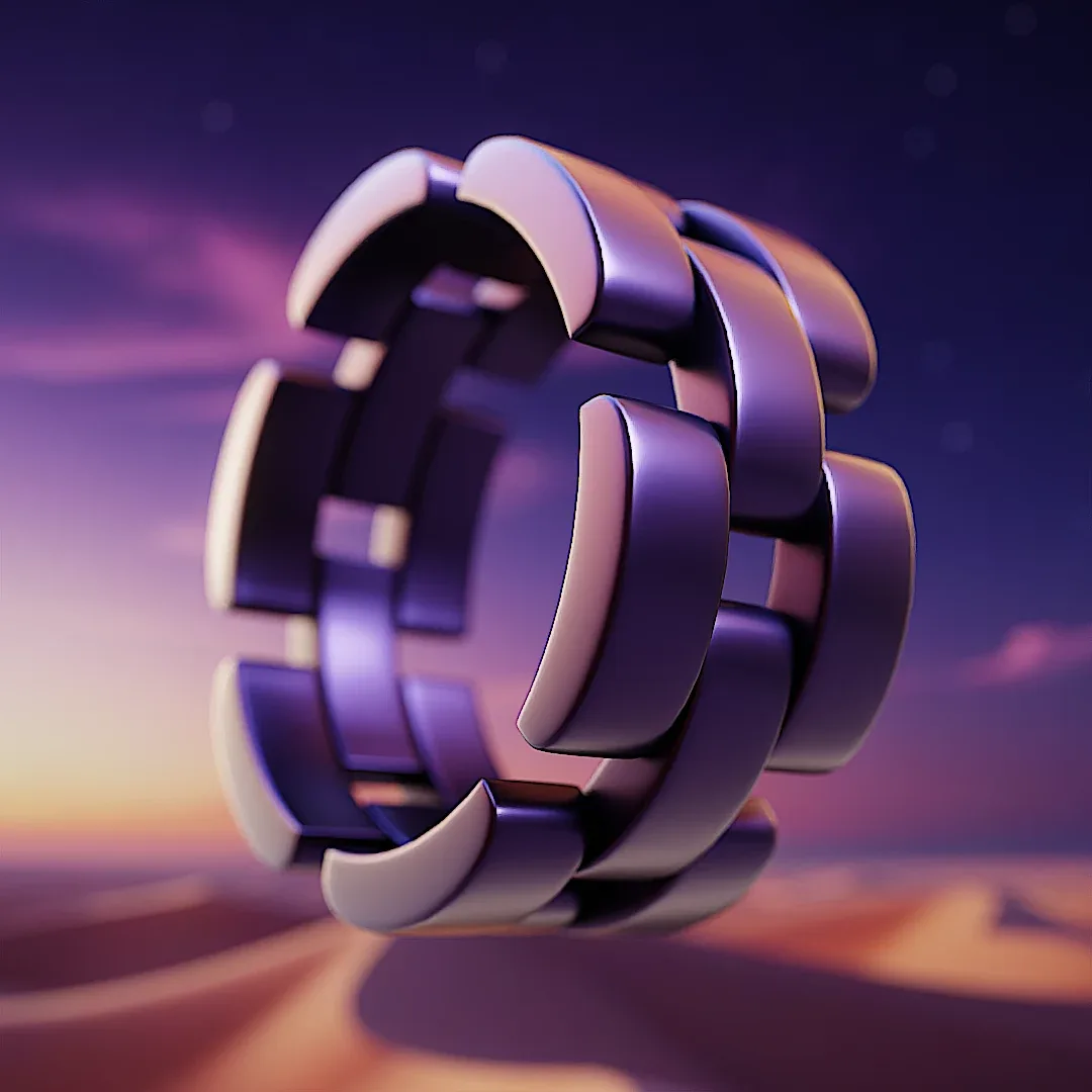 Printable Interlocking Gold Jewelry - FlippedNormals