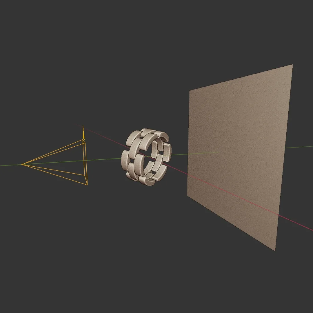 Printable Interlocking Gold Jewelry - FlippedNormals