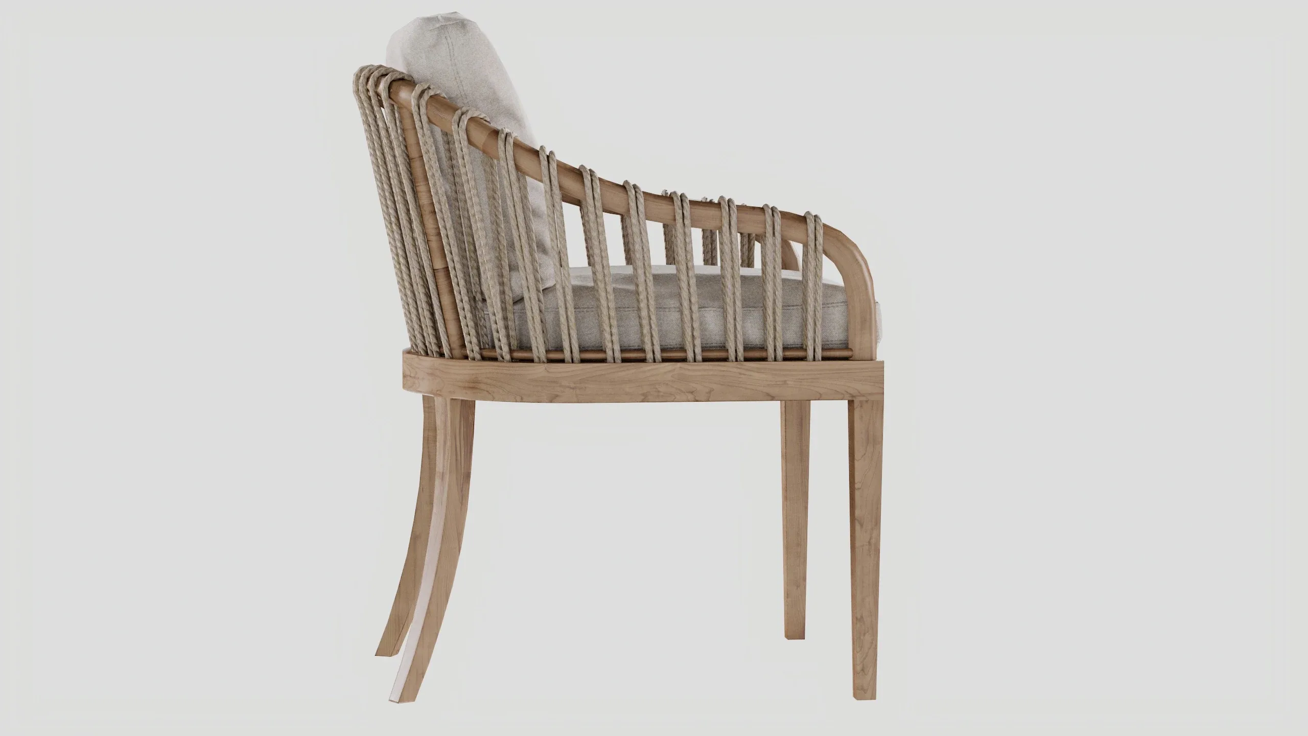 Tulum Upholstered Dining Chair - FlippedNormals