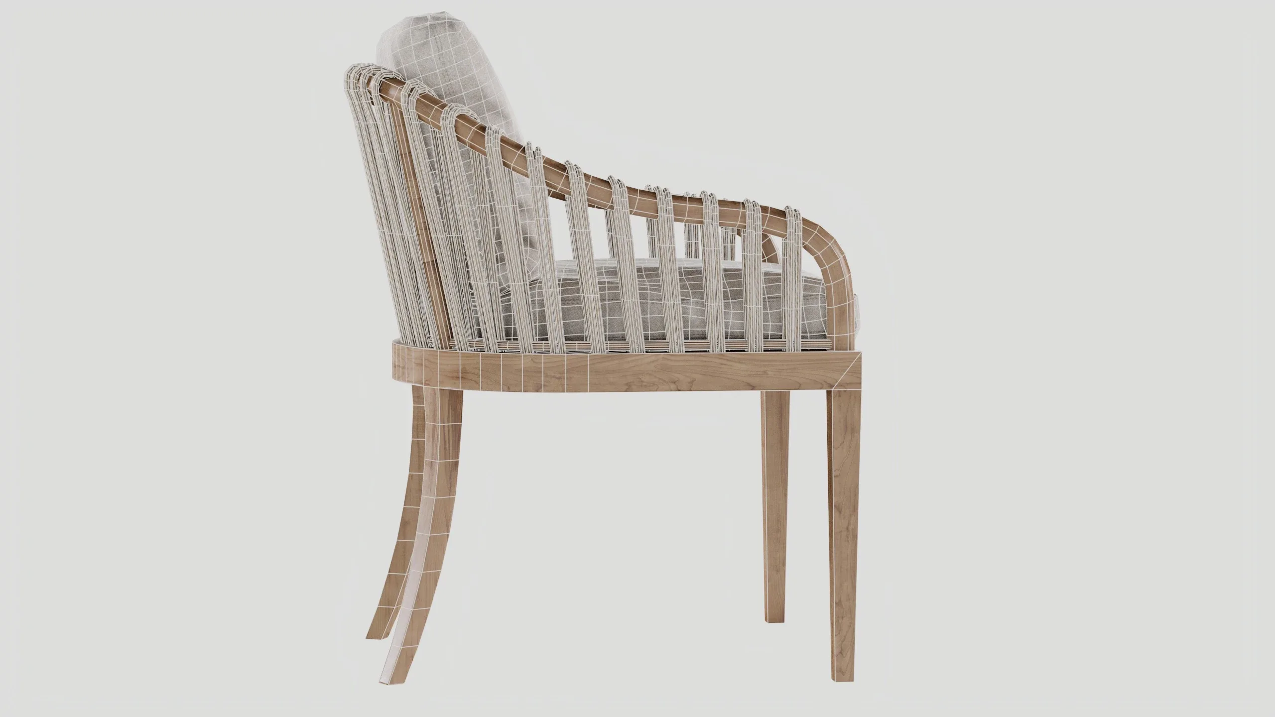 Tulum Upholstered Dining Chair - FlippedNormals