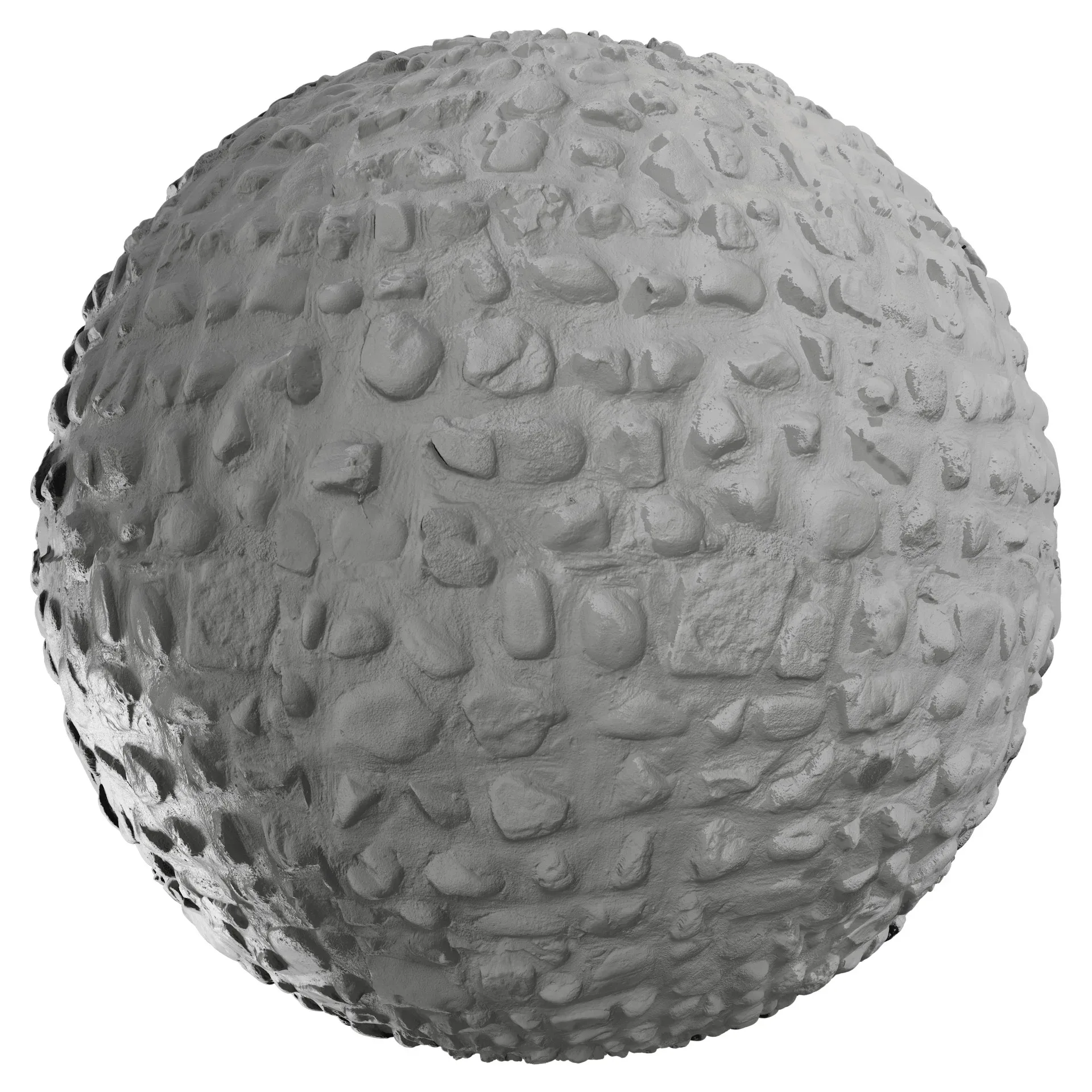 PBR Stone Texture 07 – River Rock - FlippedNormals