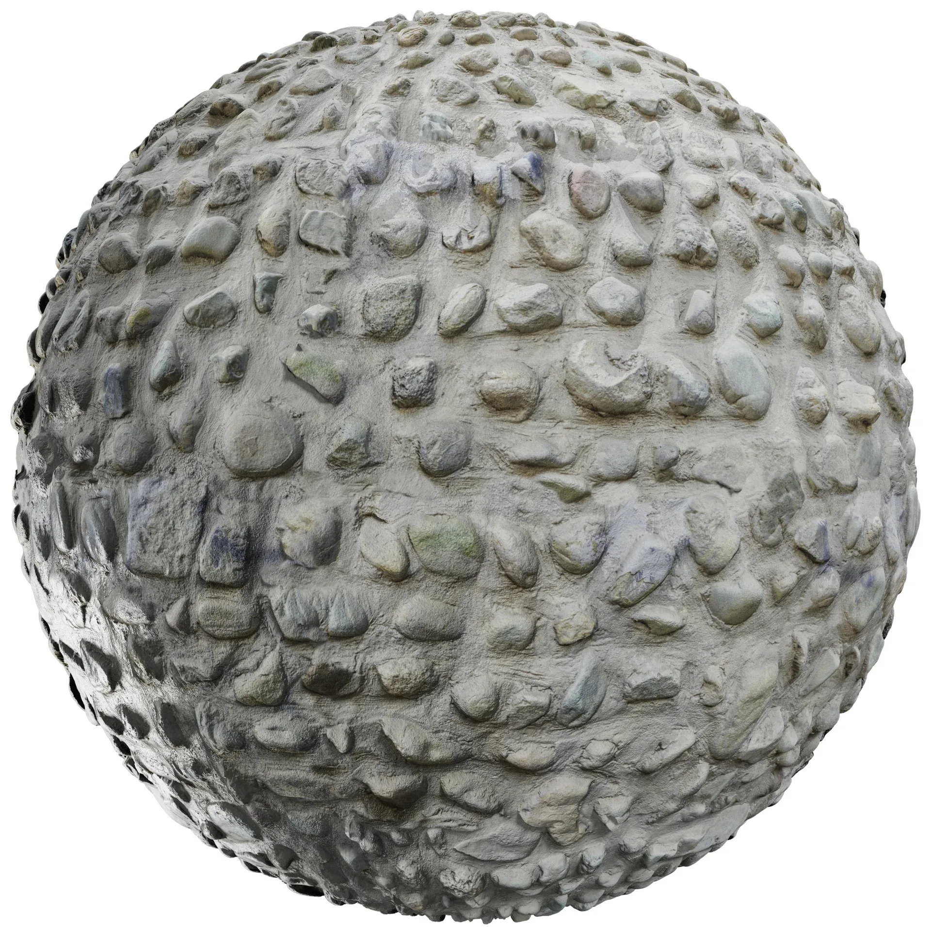 PBR Stone Texture 07 – River Rock - FlippedNormals
