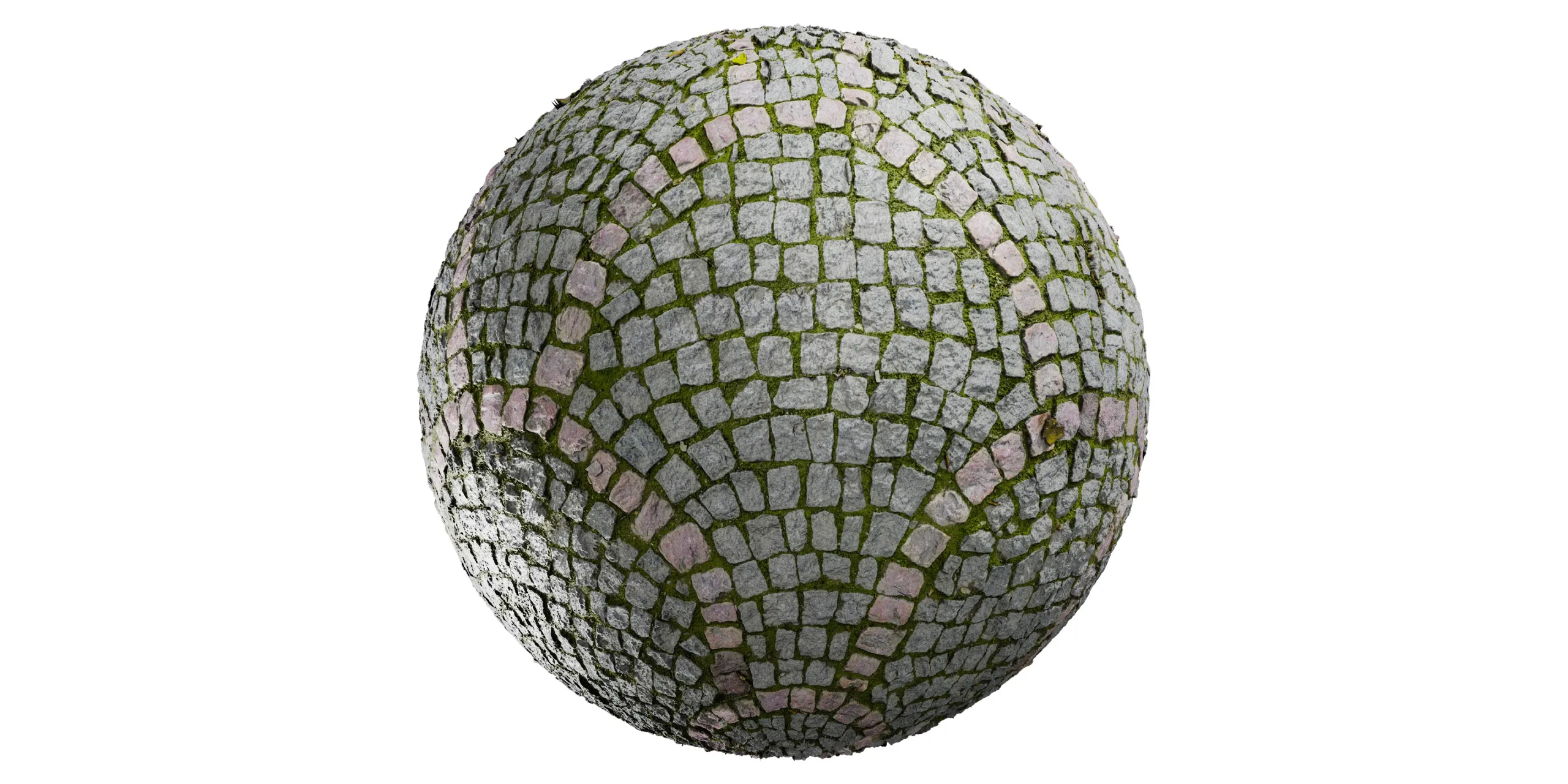 PBR Old Grey Stone Pavement Texture - FlippedNormals