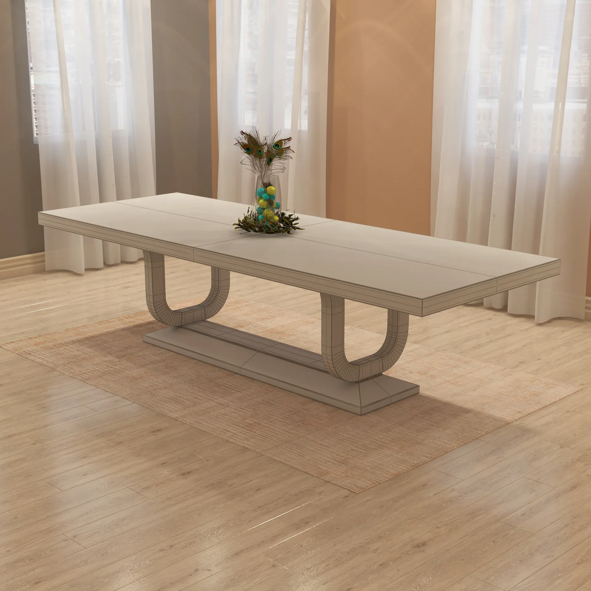 Dining Table 003 - FlippedNormals