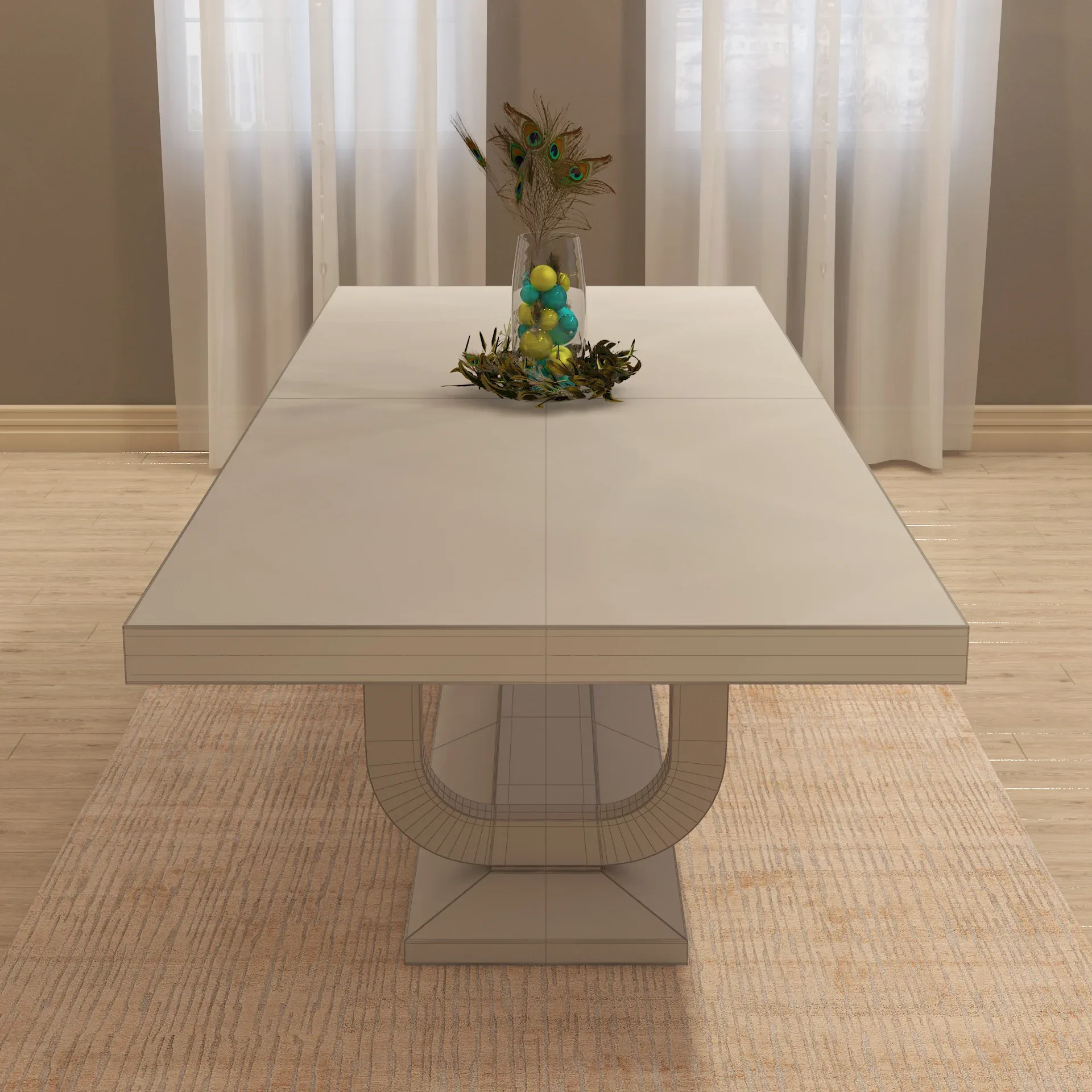 Dining Table 003 - FlippedNormals