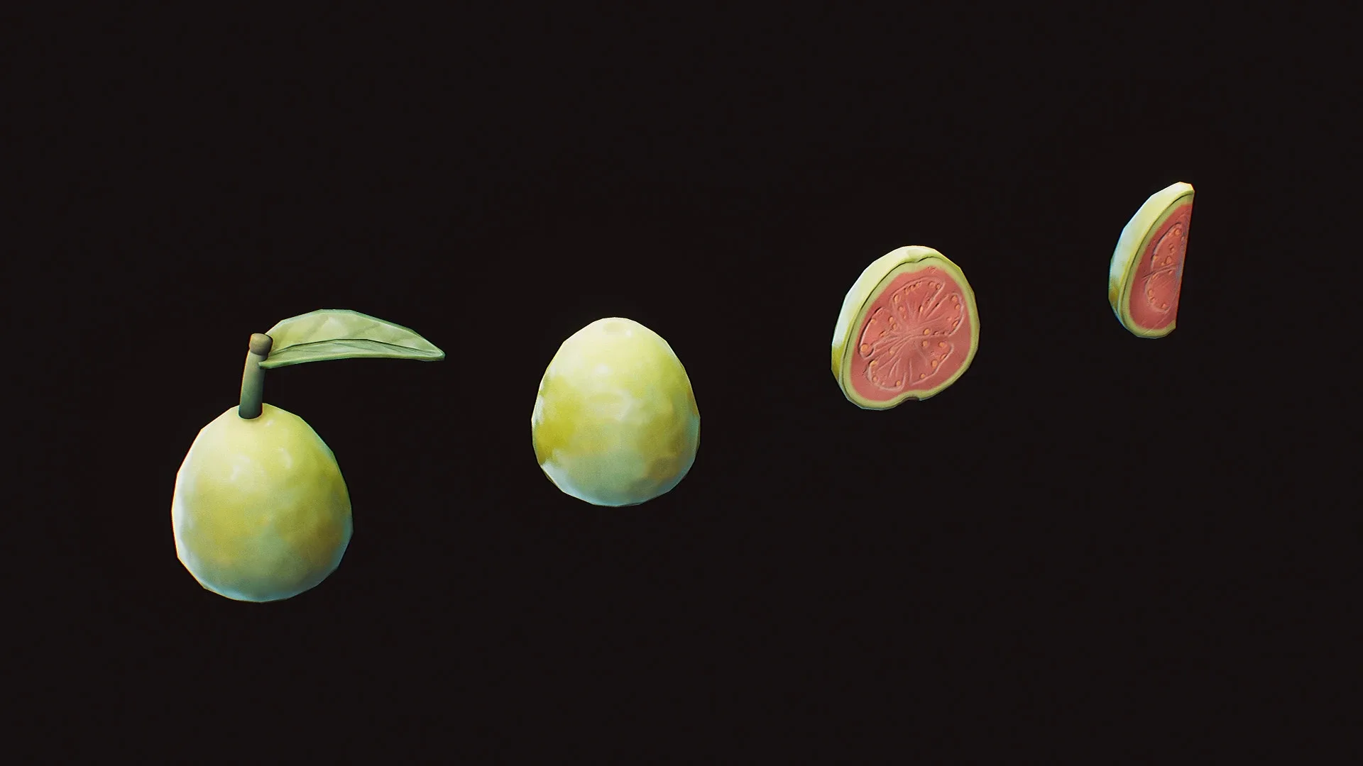 Stylized Fruits Pack 01 - FlippedNormals