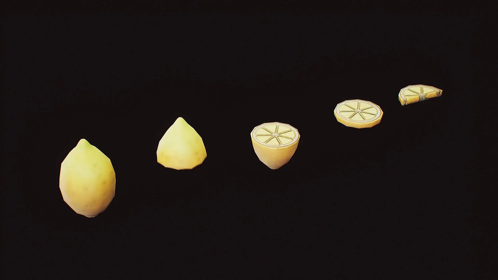 Stylized Fruits Pack 01 - FlippedNormals