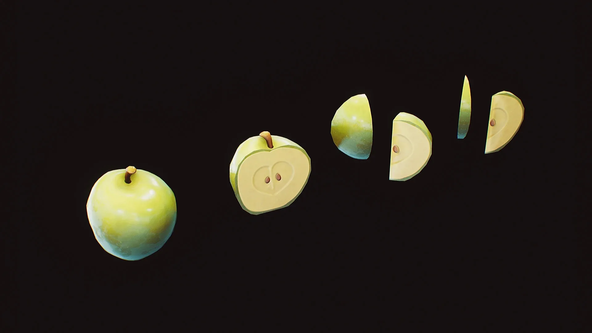 Stylized Fruits Pack 01 - FlippedNormals