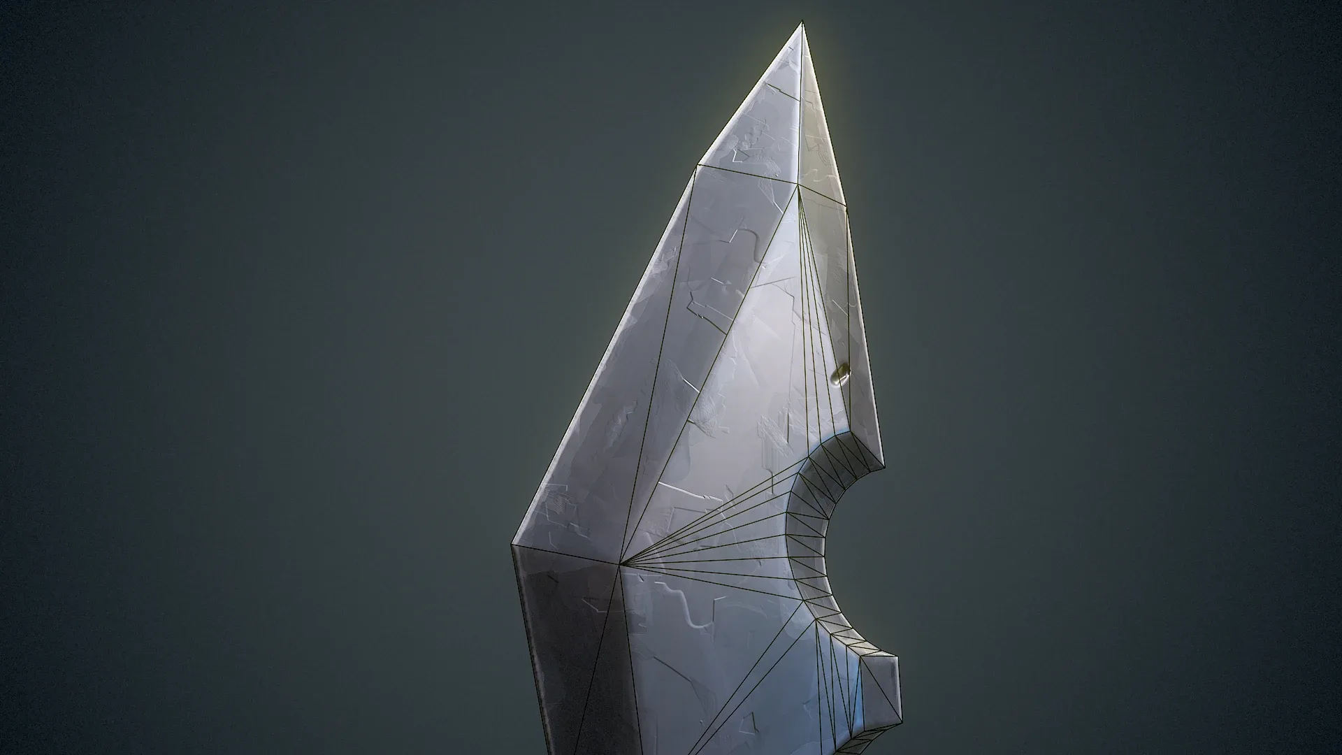 Stylized Dagger Arcane Style - - FlippedNormals
