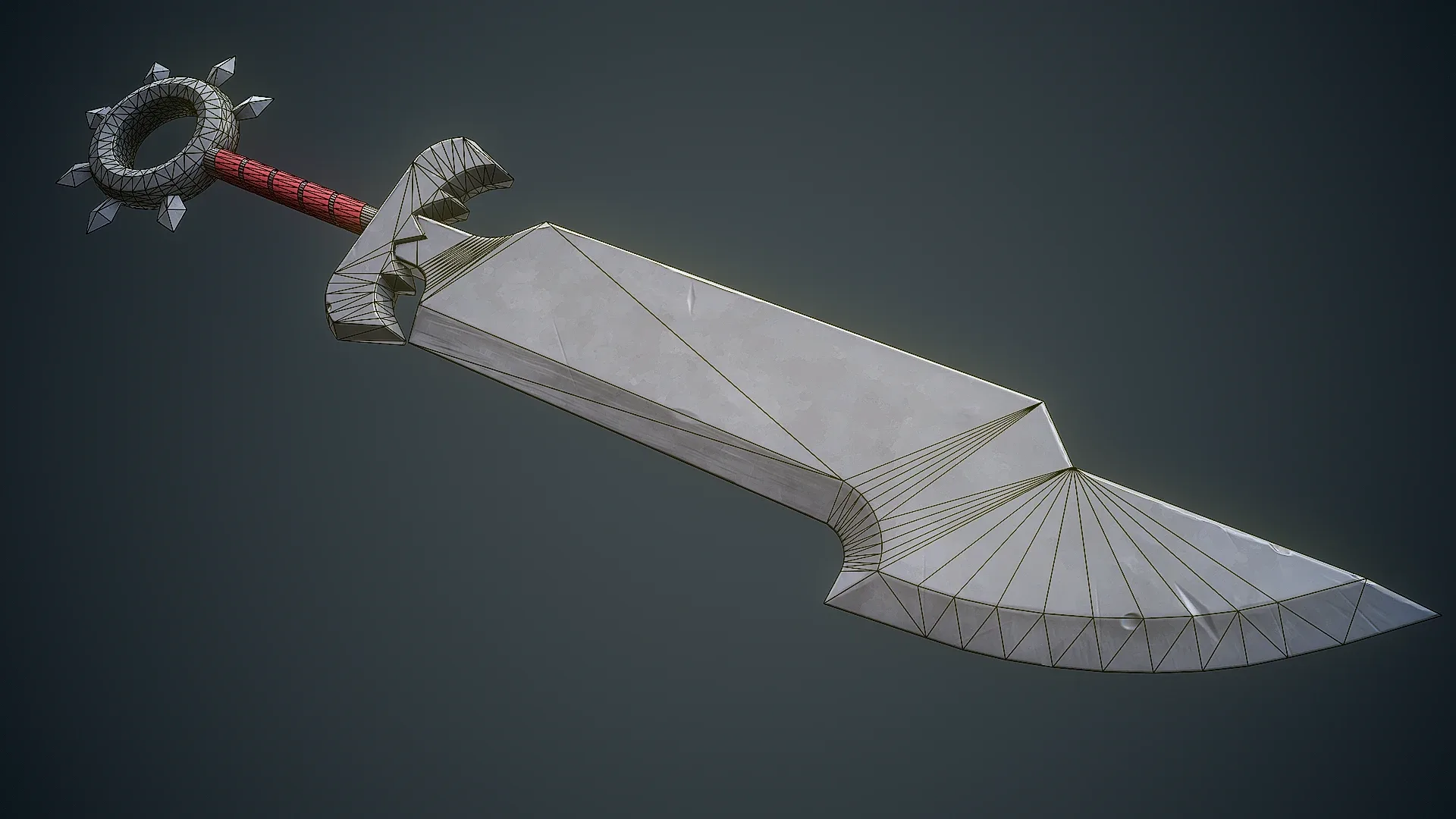 Stylized Greatsword - FlippedNormals