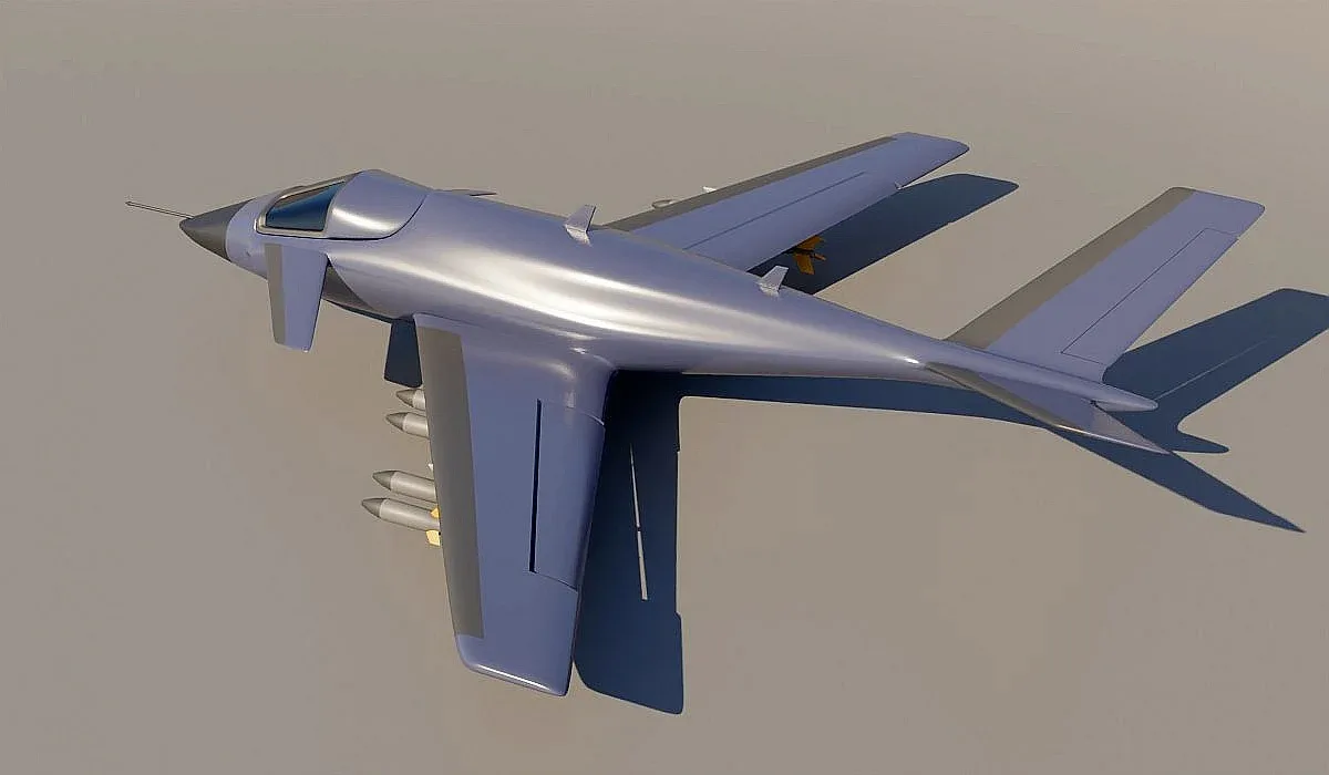 Free generic military jet - FlippedNormals