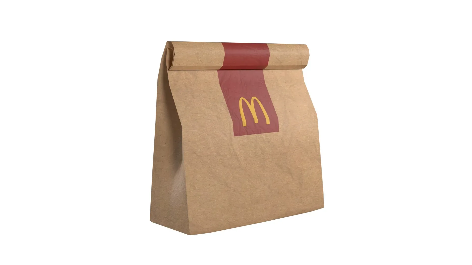Fast Food Paper Bag - FlippedNormals