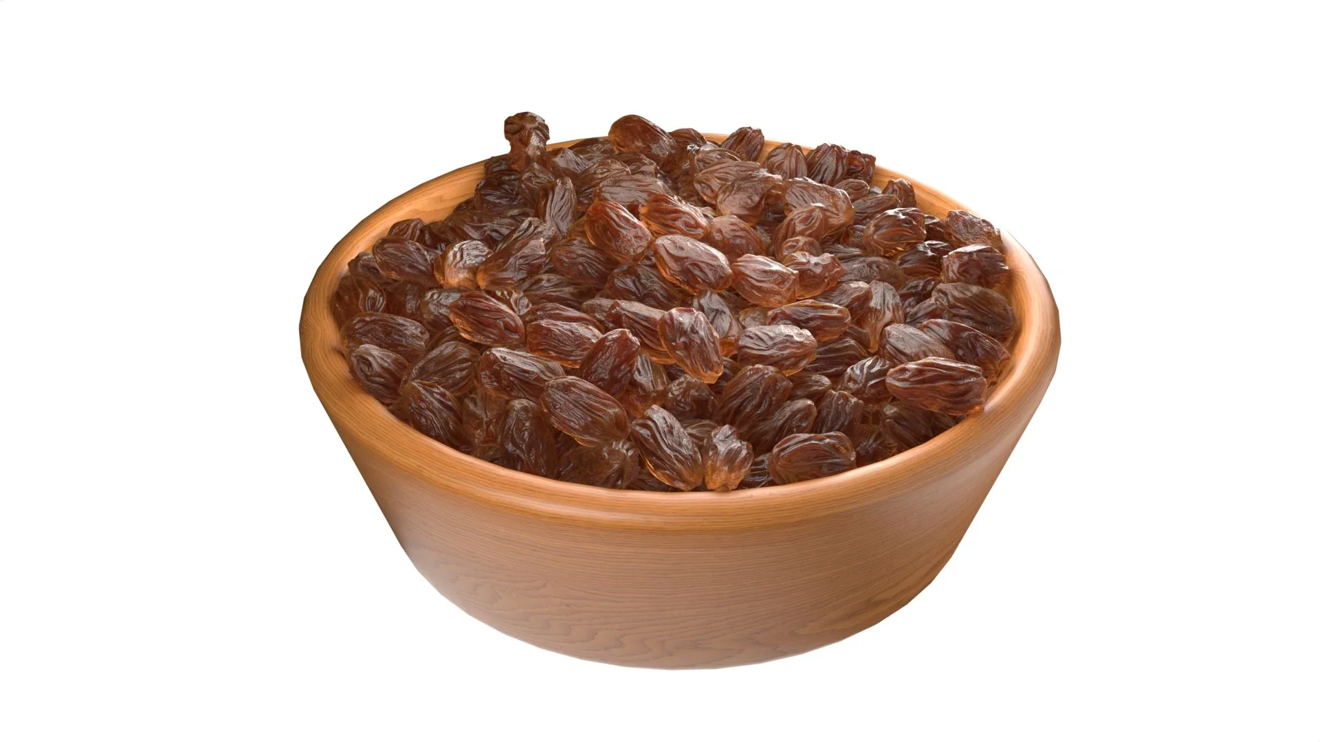 Orange raisins bowl - FlippedNormals
