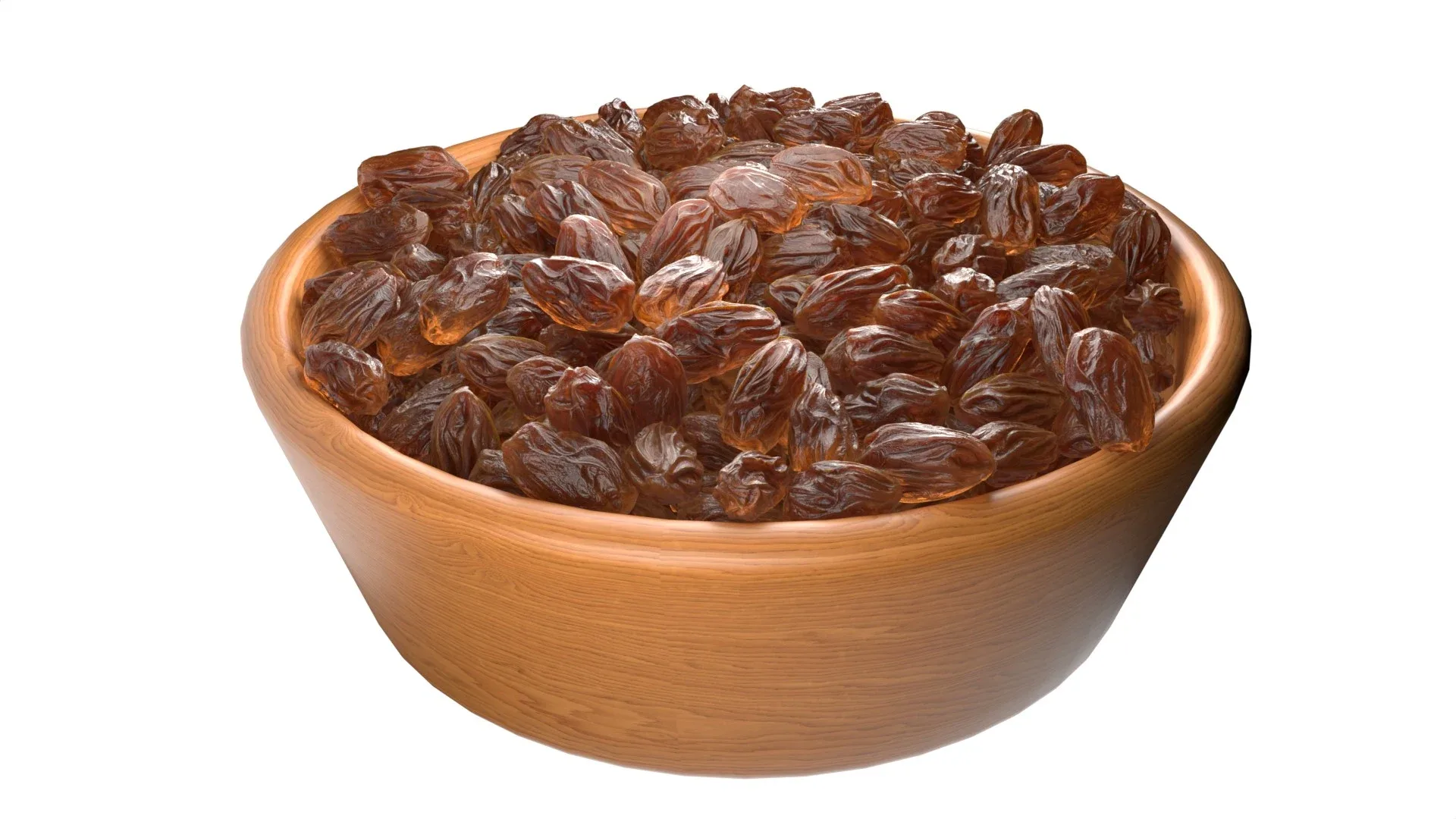 Orange raisins bowl - FlippedNormals
