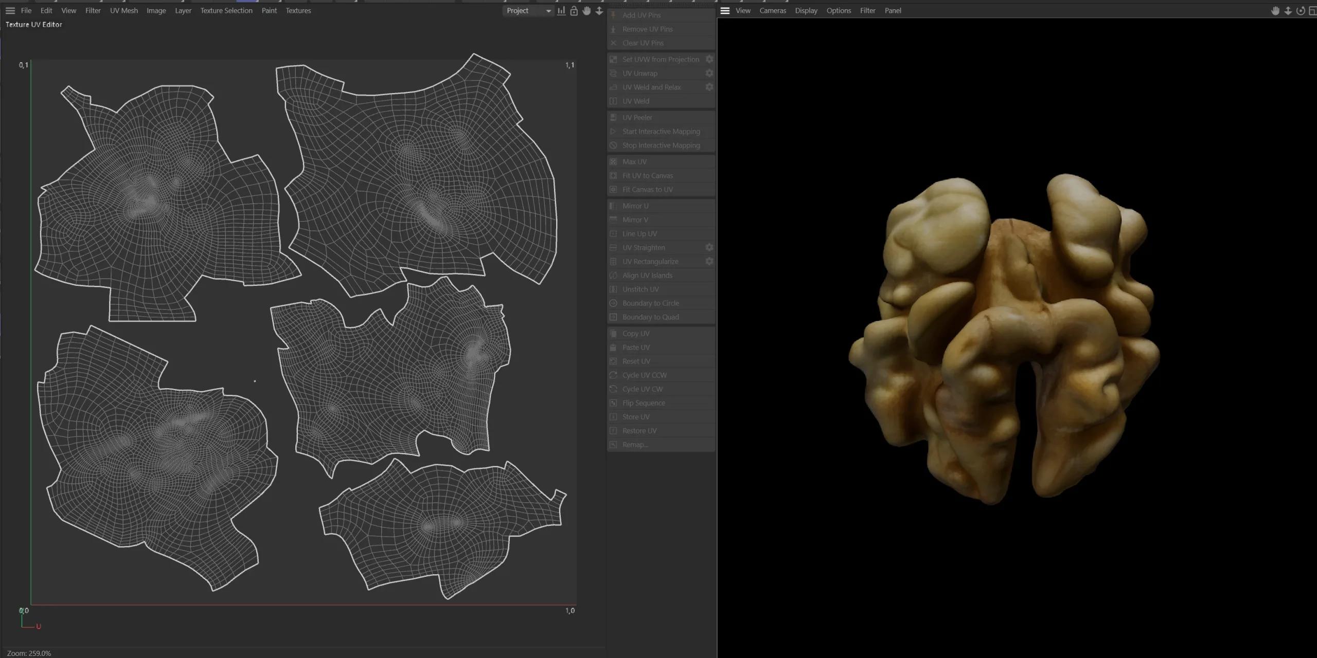 Walnut kernel v3 - FlippedNormals