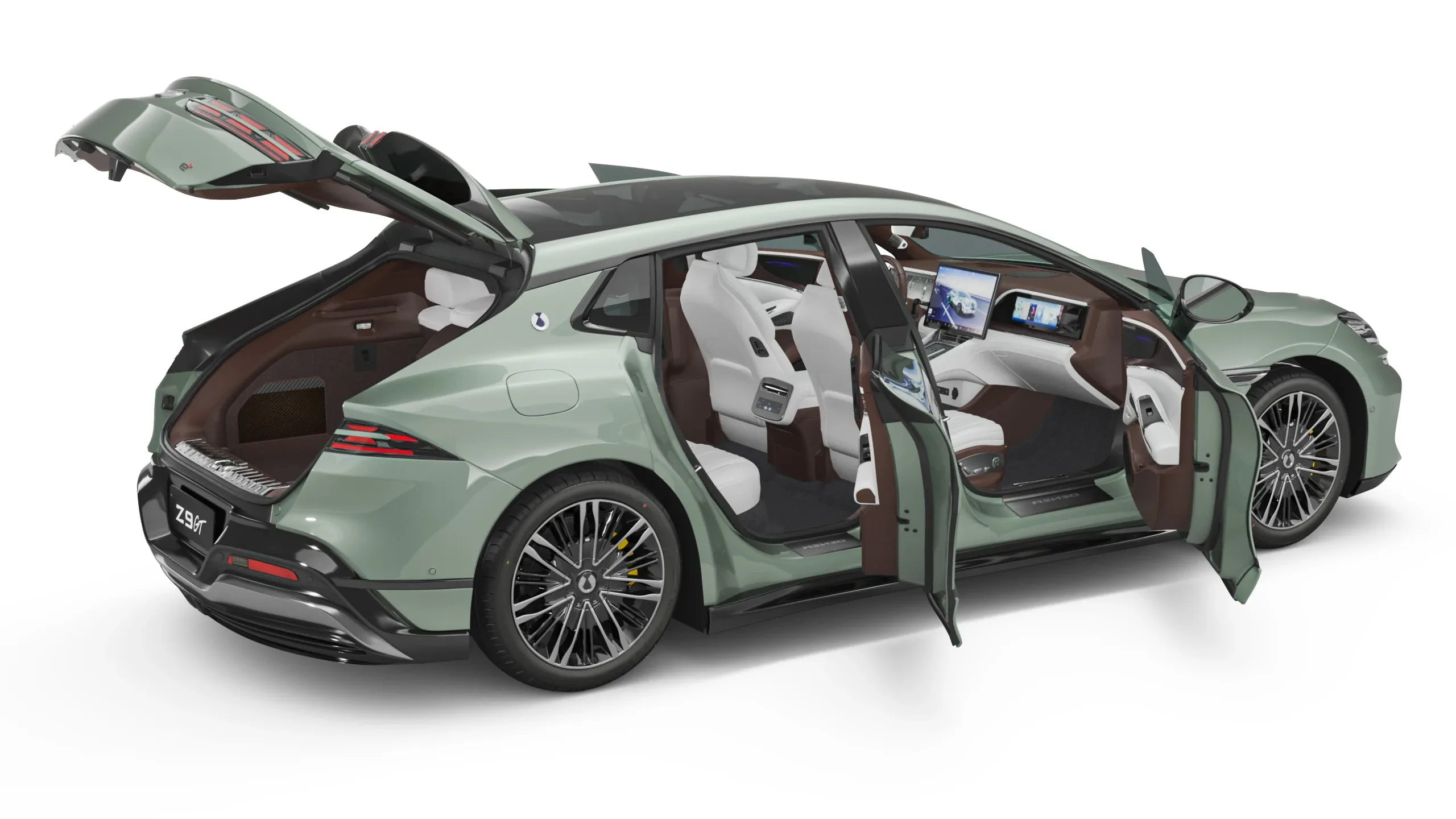 2024 BYD Denza Z9Gt With Interior - FlippedNormals