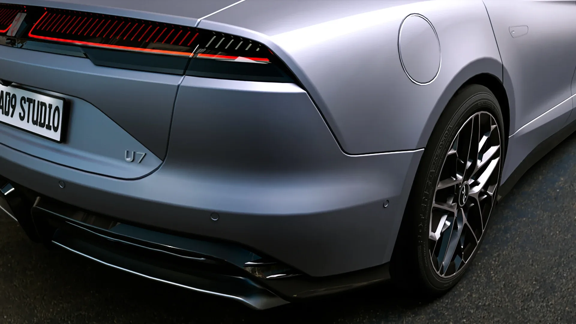 2025 BYD YangWang U7 - FlippedNormals