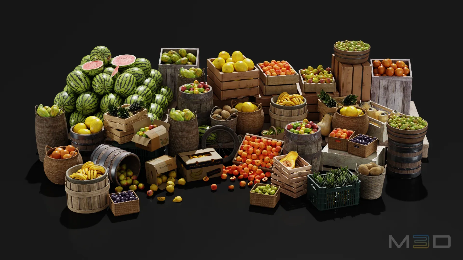 Fruit Market - FlippedNormals