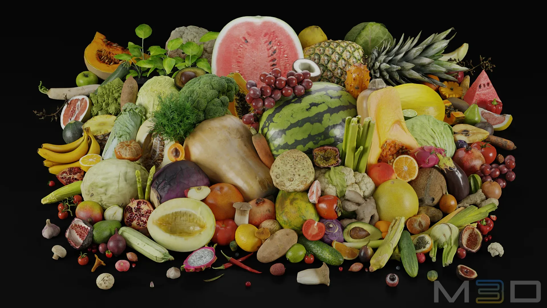 Fruit & Vegetable BUNDLE - FlippedNormals