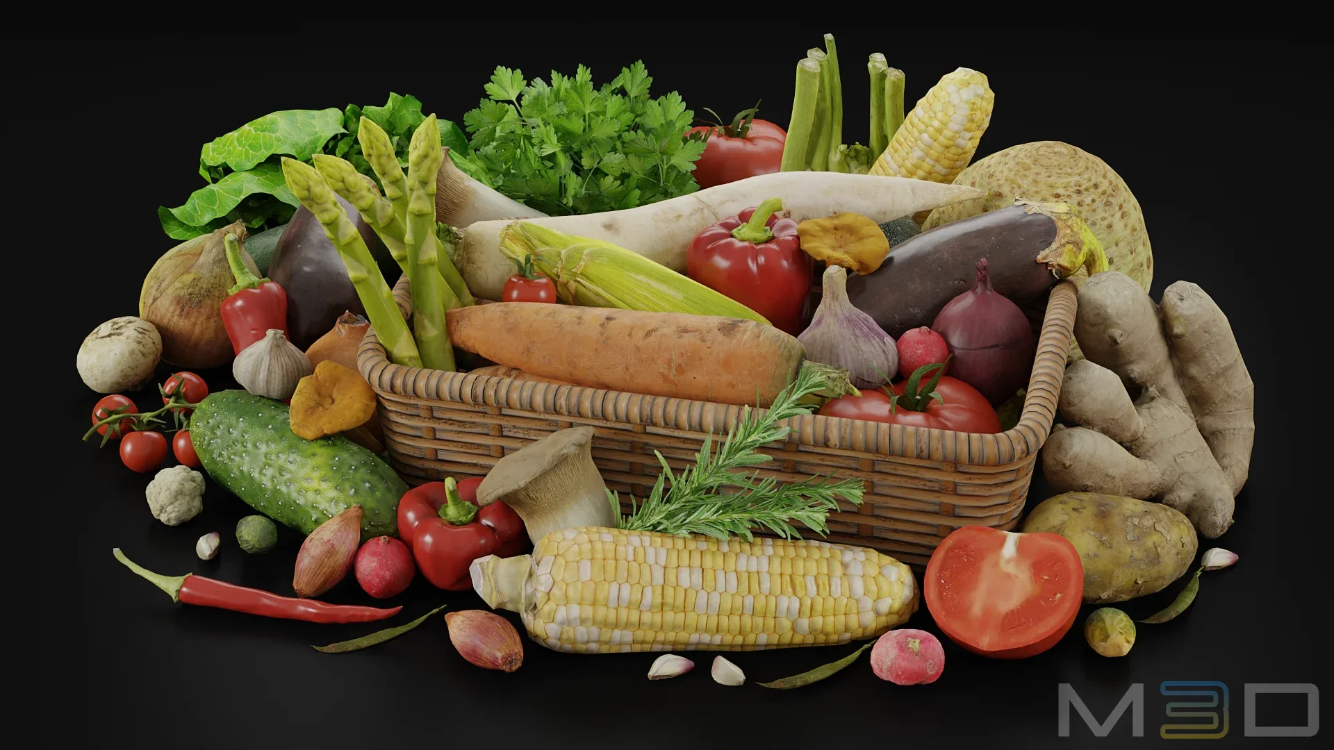 Fruit & Vegetable BUNDLE - FlippedNormals