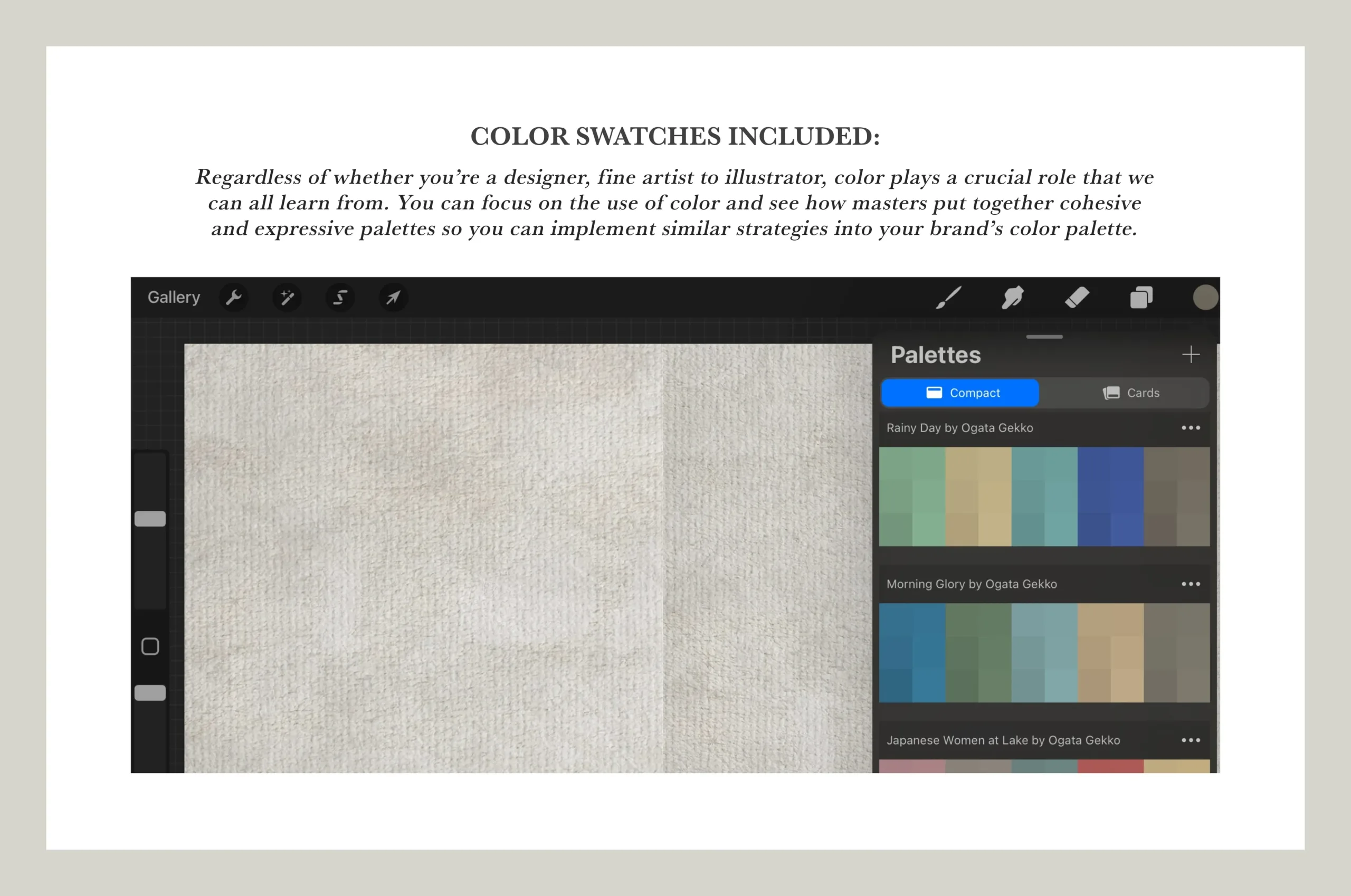 Ogata Gekko Procreate Kit (Procreate - FlippedNormals