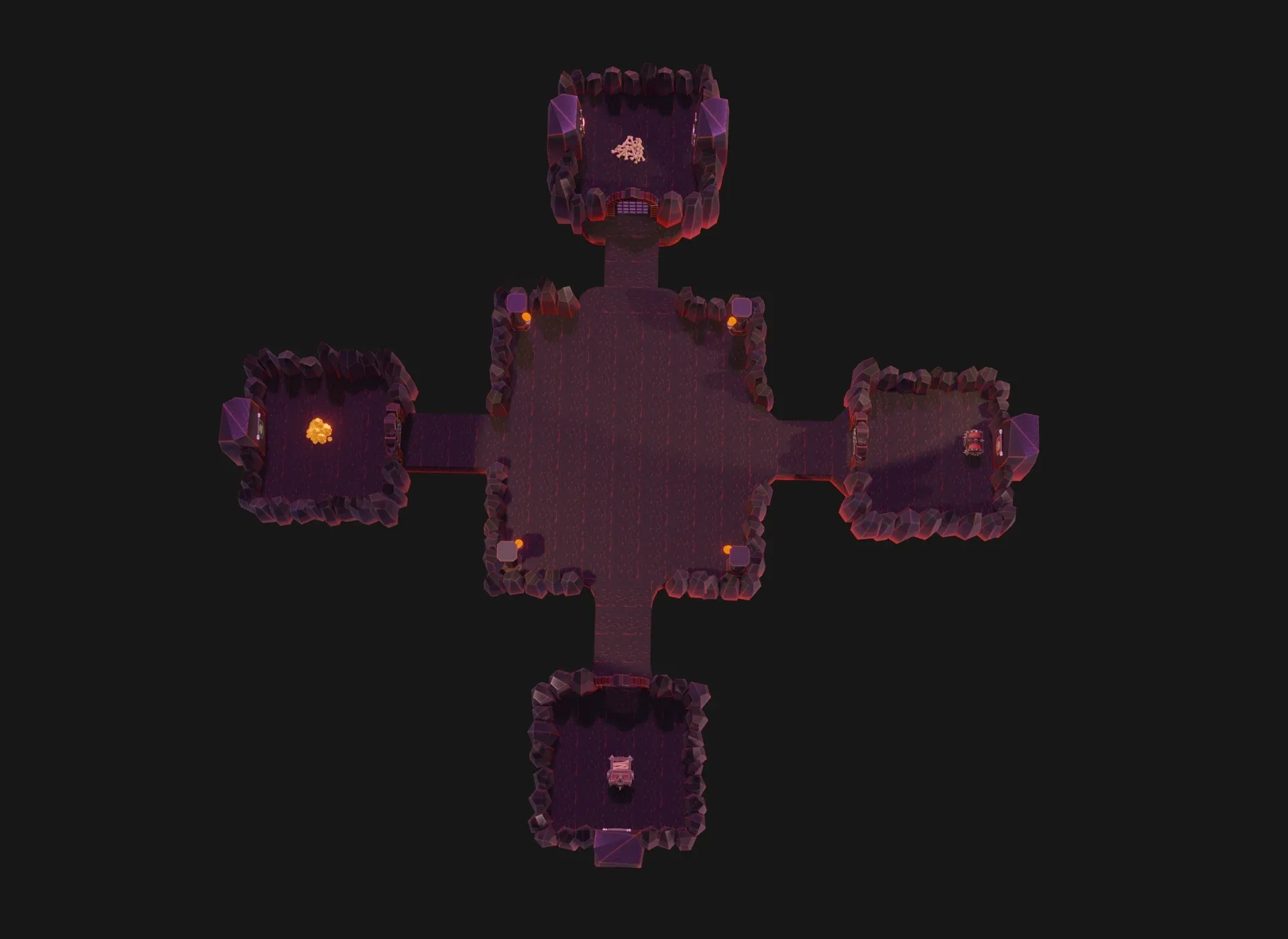 Modular Stylized Dungeon Kit Low-poly - FlippedNormals