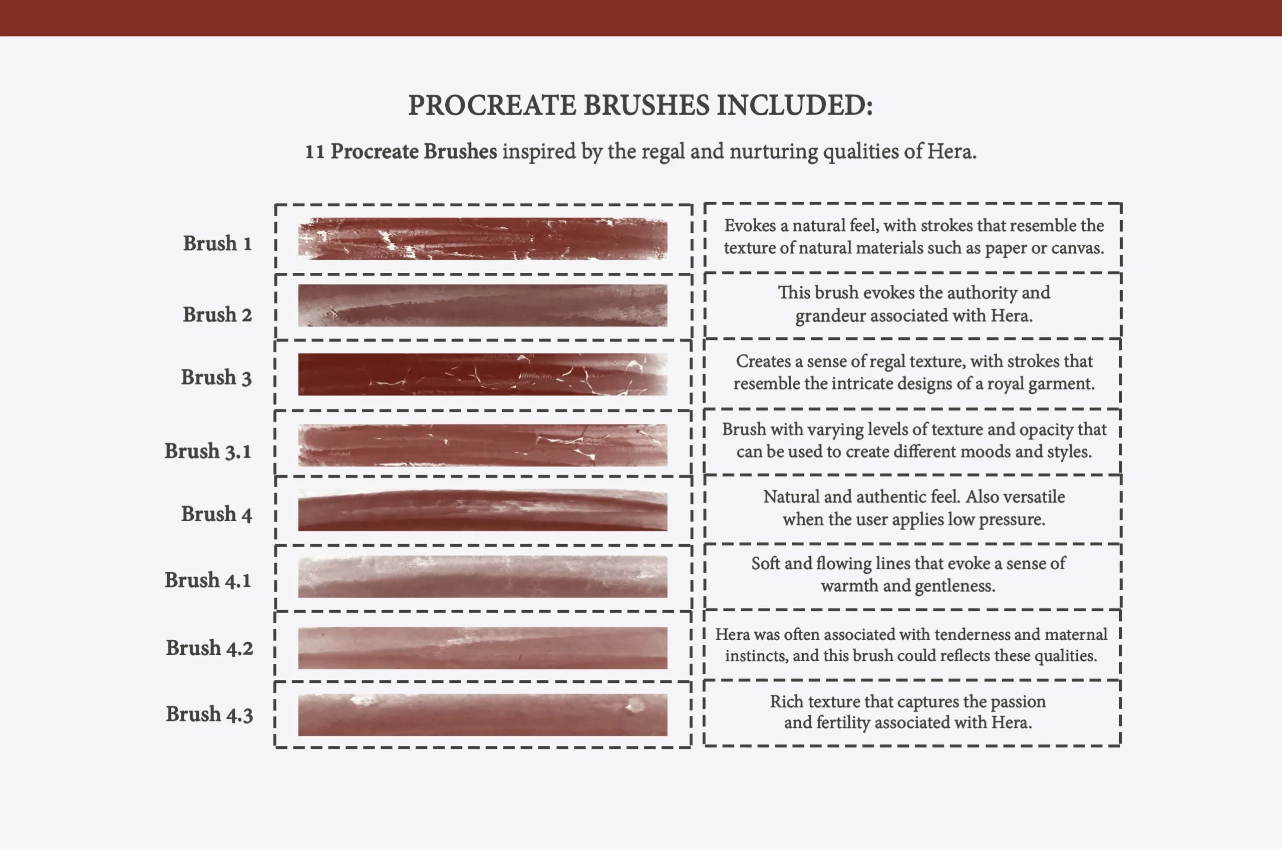 Hera Procreate Kit (Procreate Brushes - FlippedNormals
