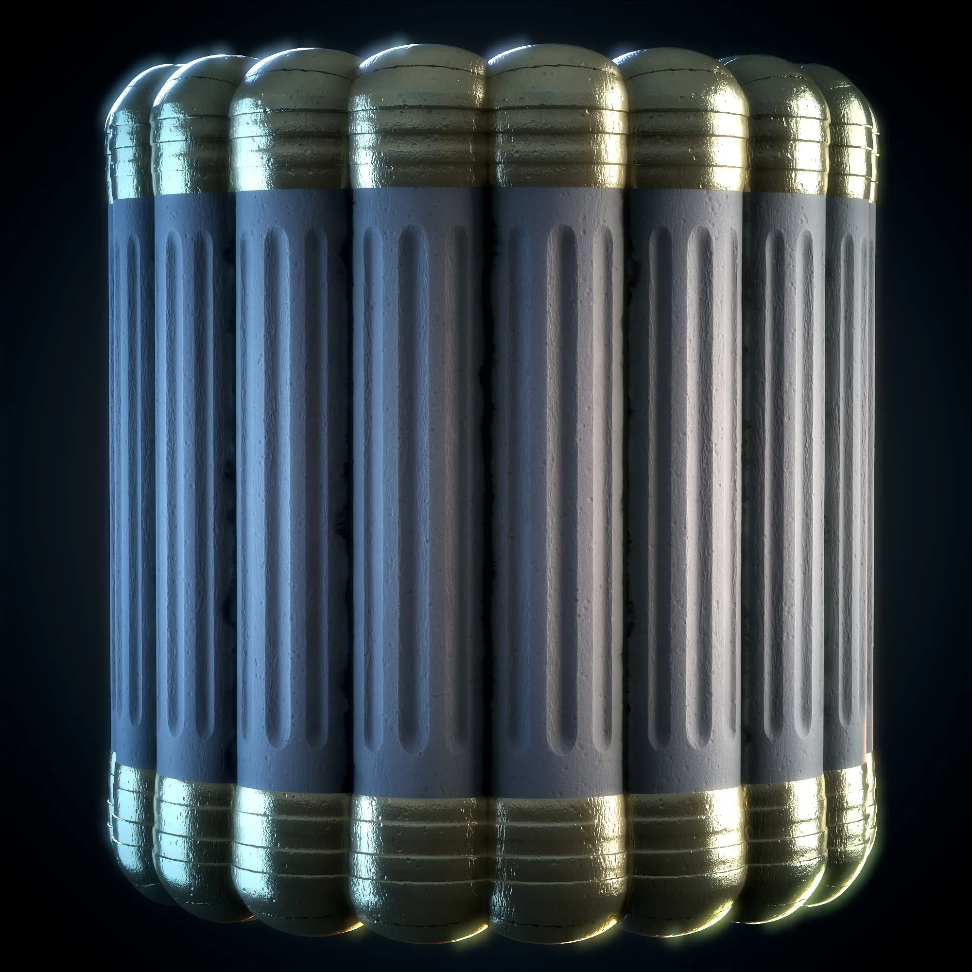 Pillar (Stylized) - Vol 01 - SBS - FlippedNormals