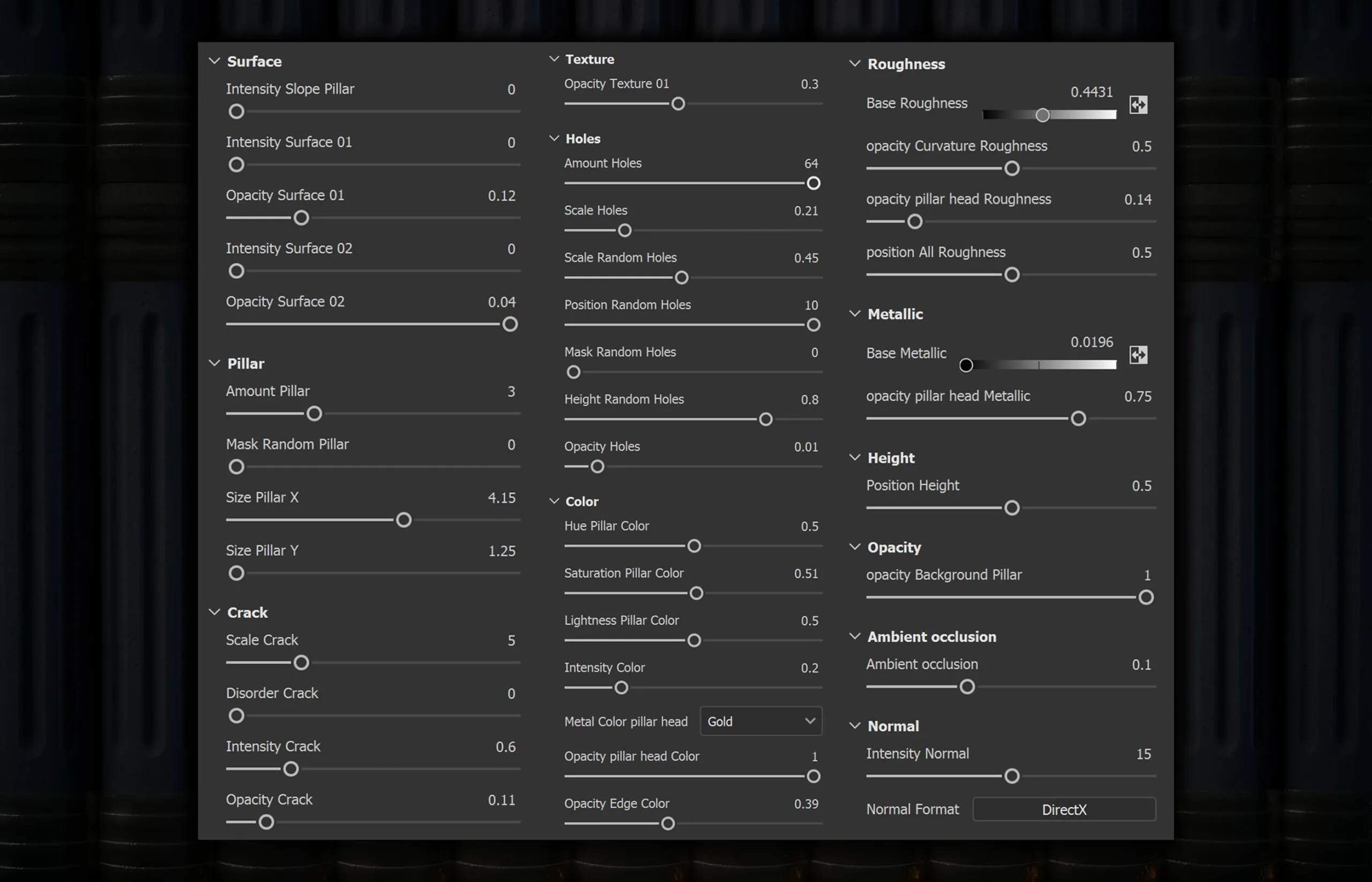 Pillar (Stylized) - Vol 01 - SBS - FlippedNormals