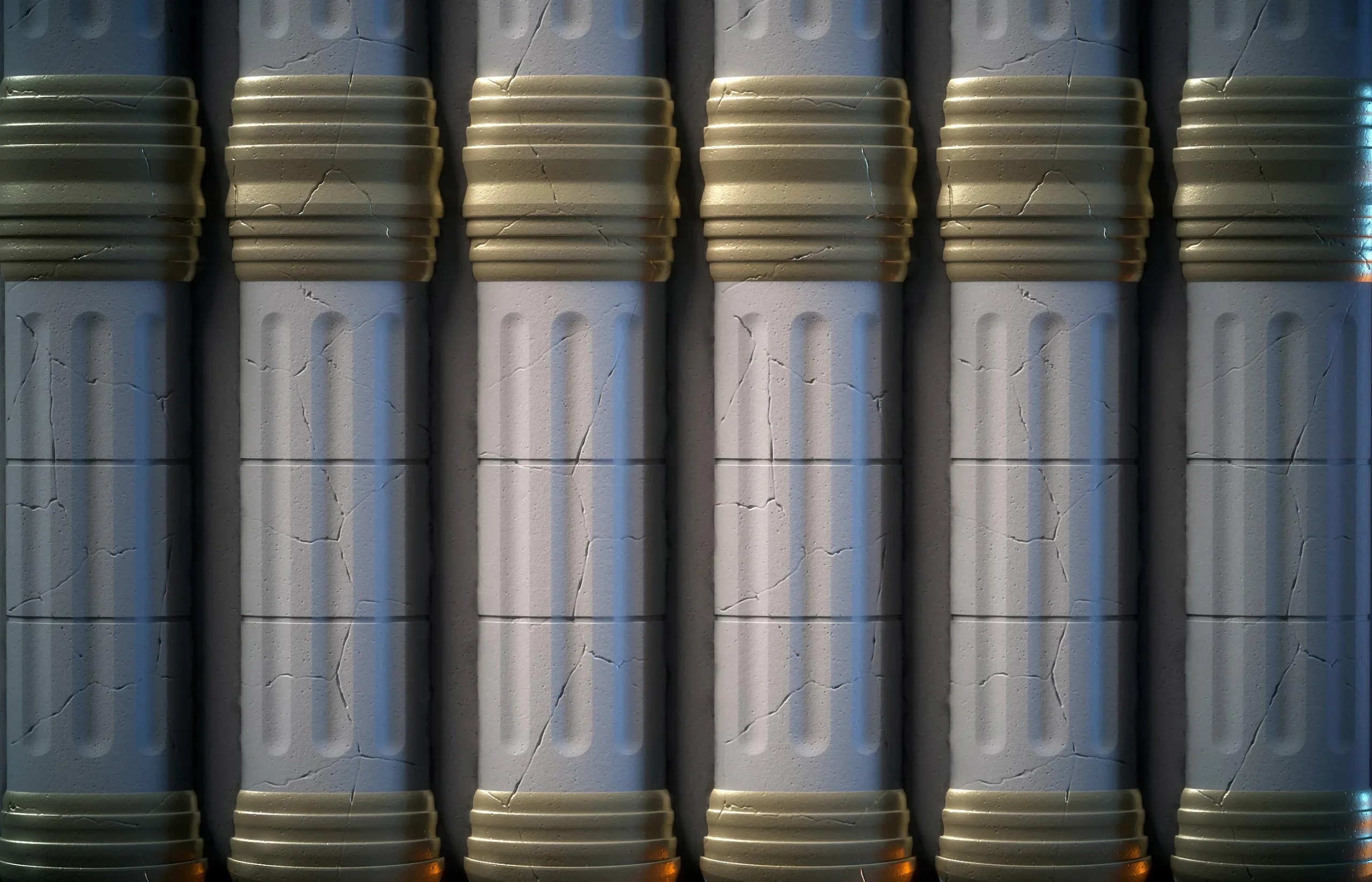 Pillar (Stylized) - Vol 01 - SBS - FlippedNormals