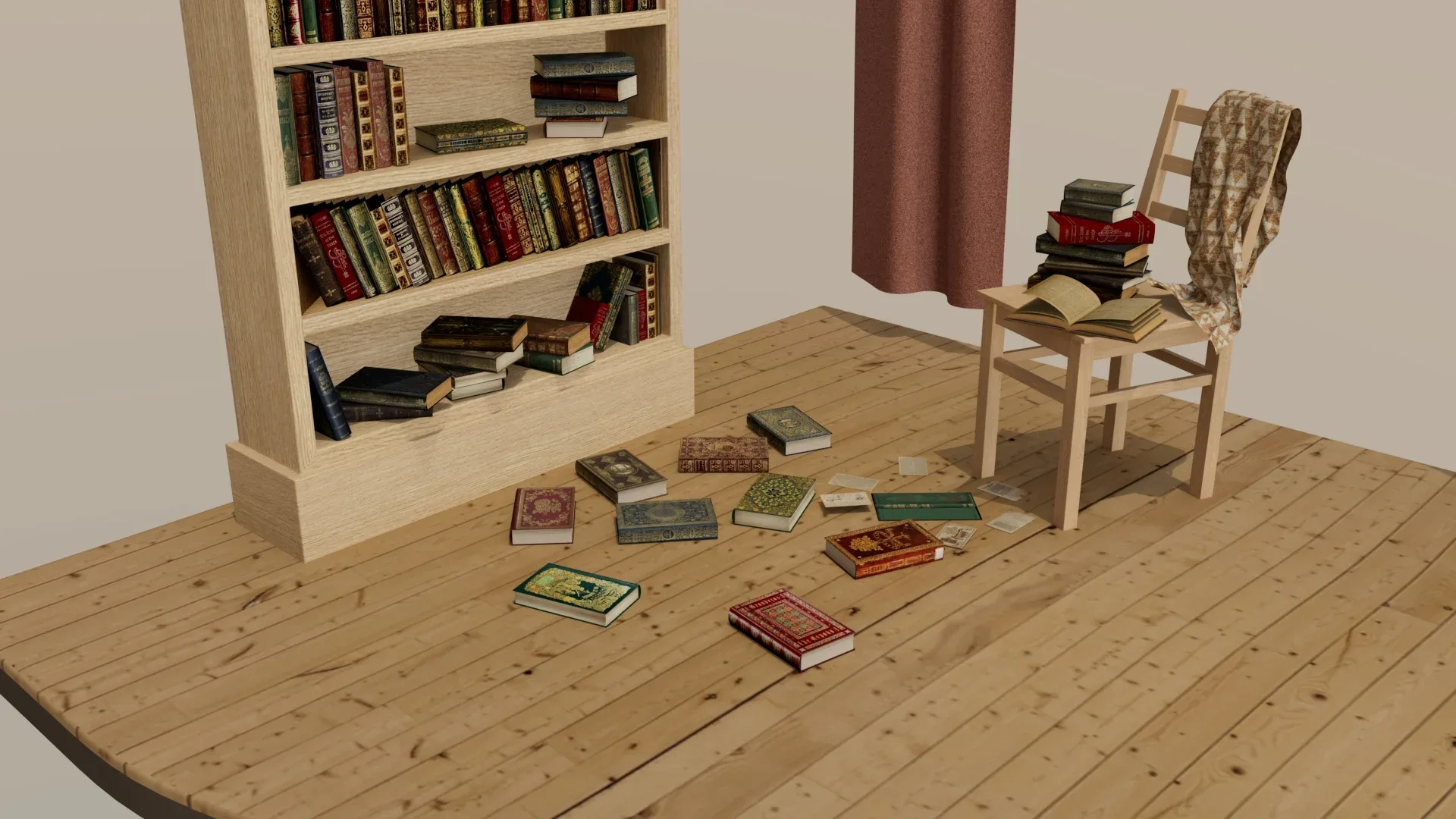 Bookshelf - FlippedNormals