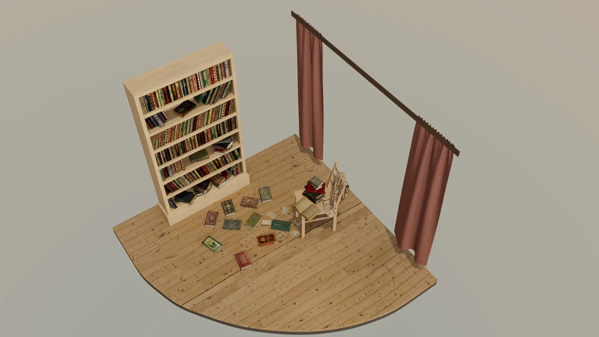 Bookshelf - FlippedNormals