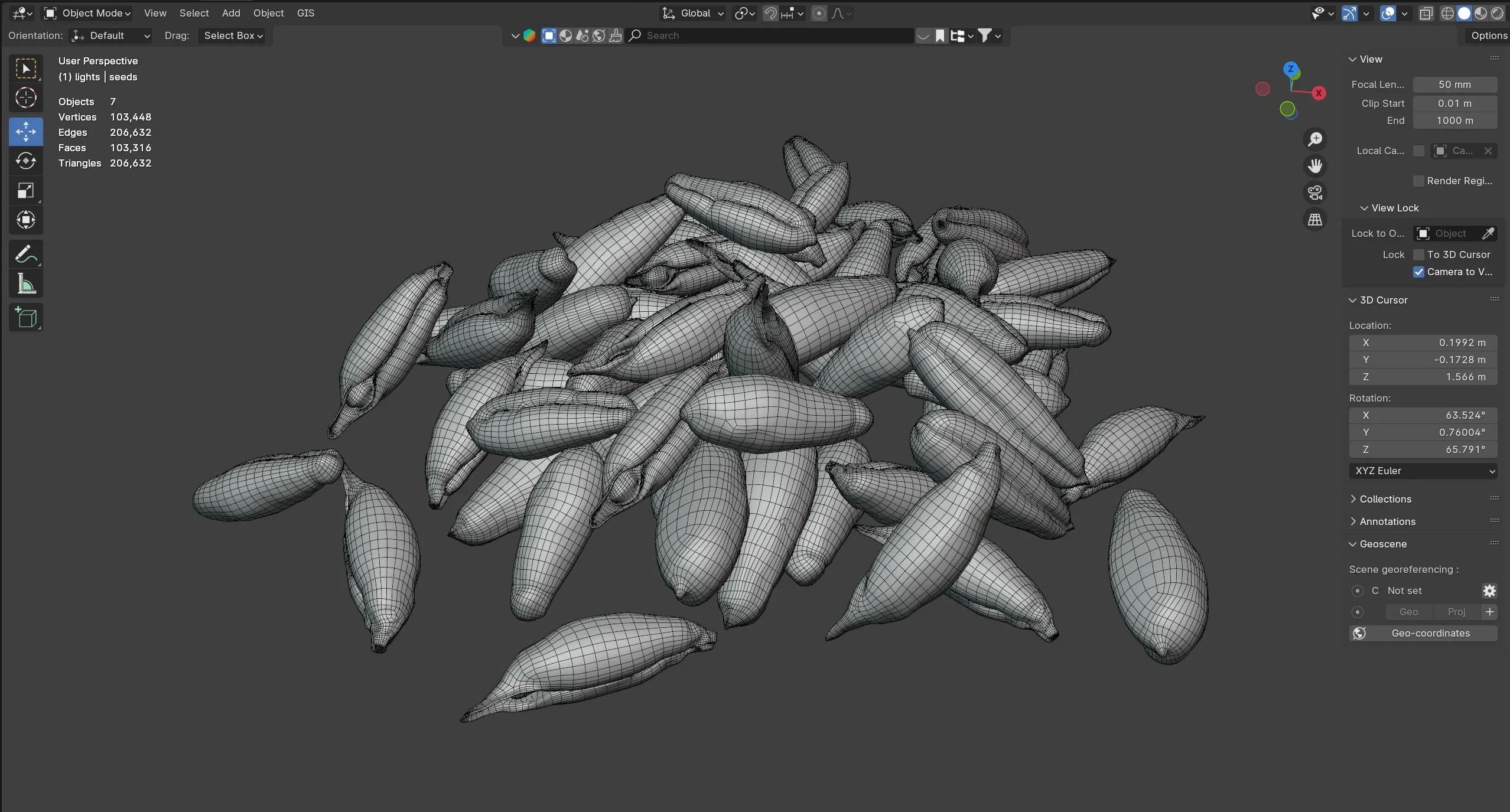 Date seed pile - FlippedNormals